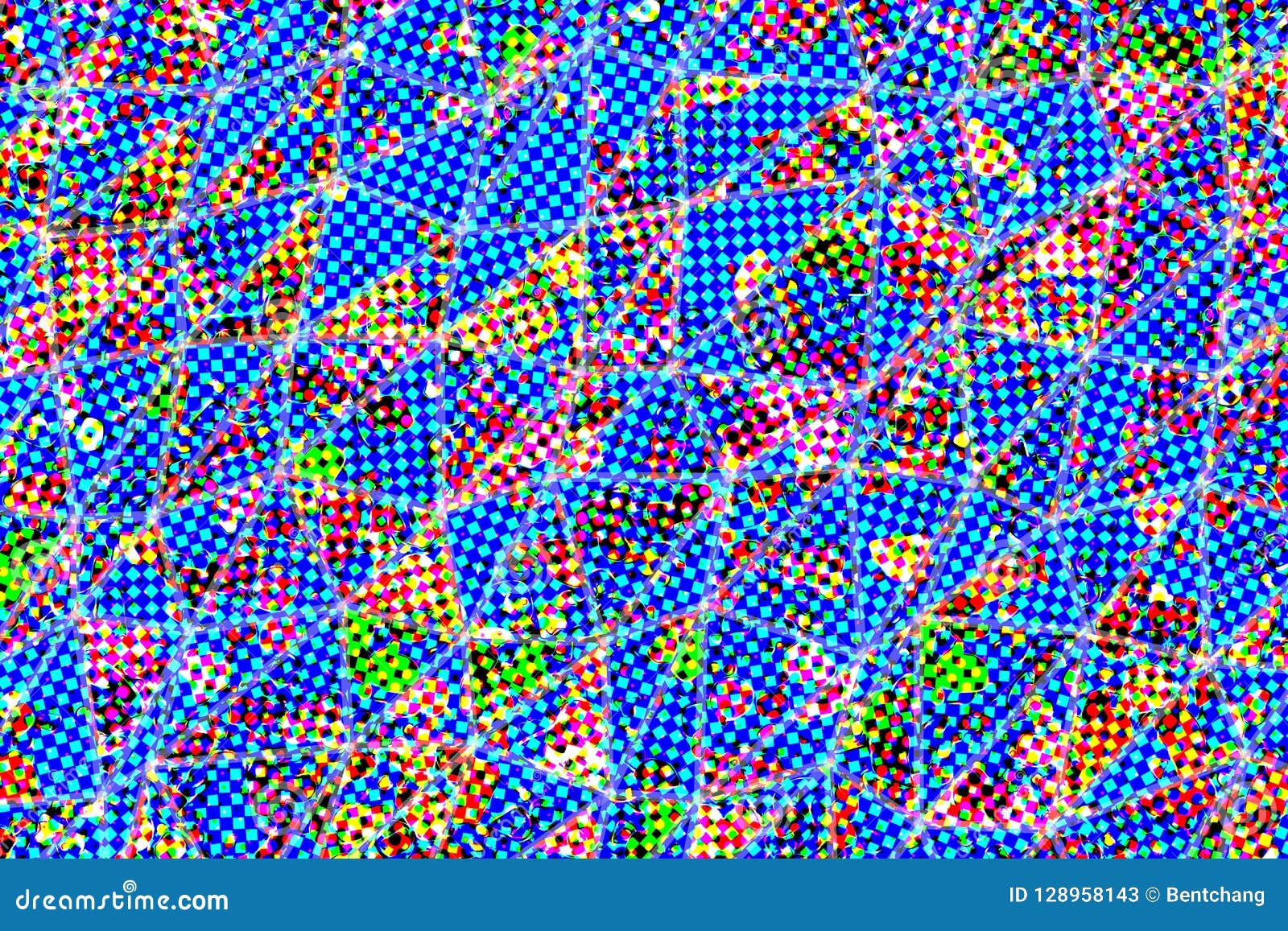 Decorative and Pattern of Geometric Triangle Strip Illustrations ...