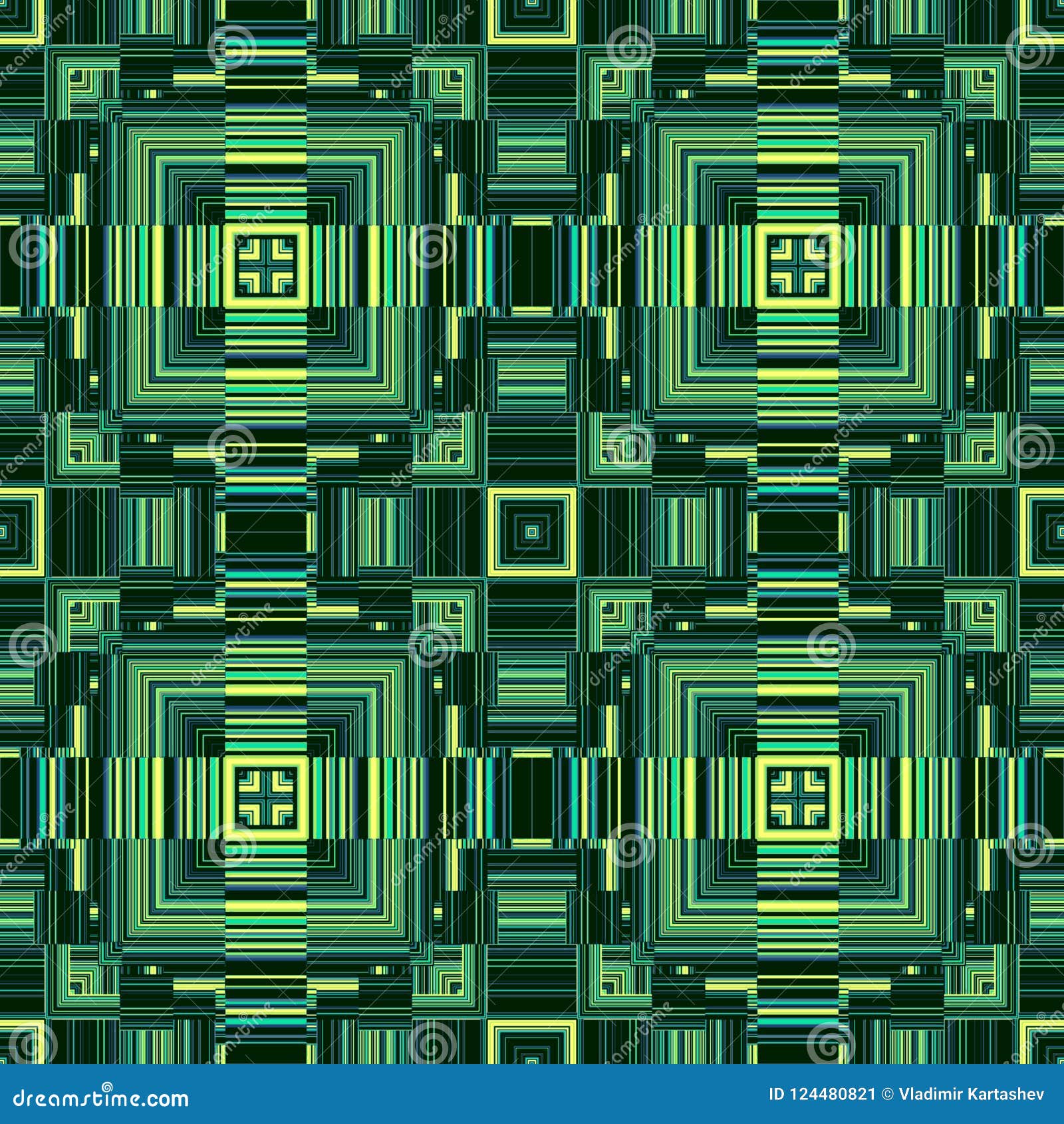 Decorative Pattern of Vertical and Horizontal Lines. Stock Illustration ...