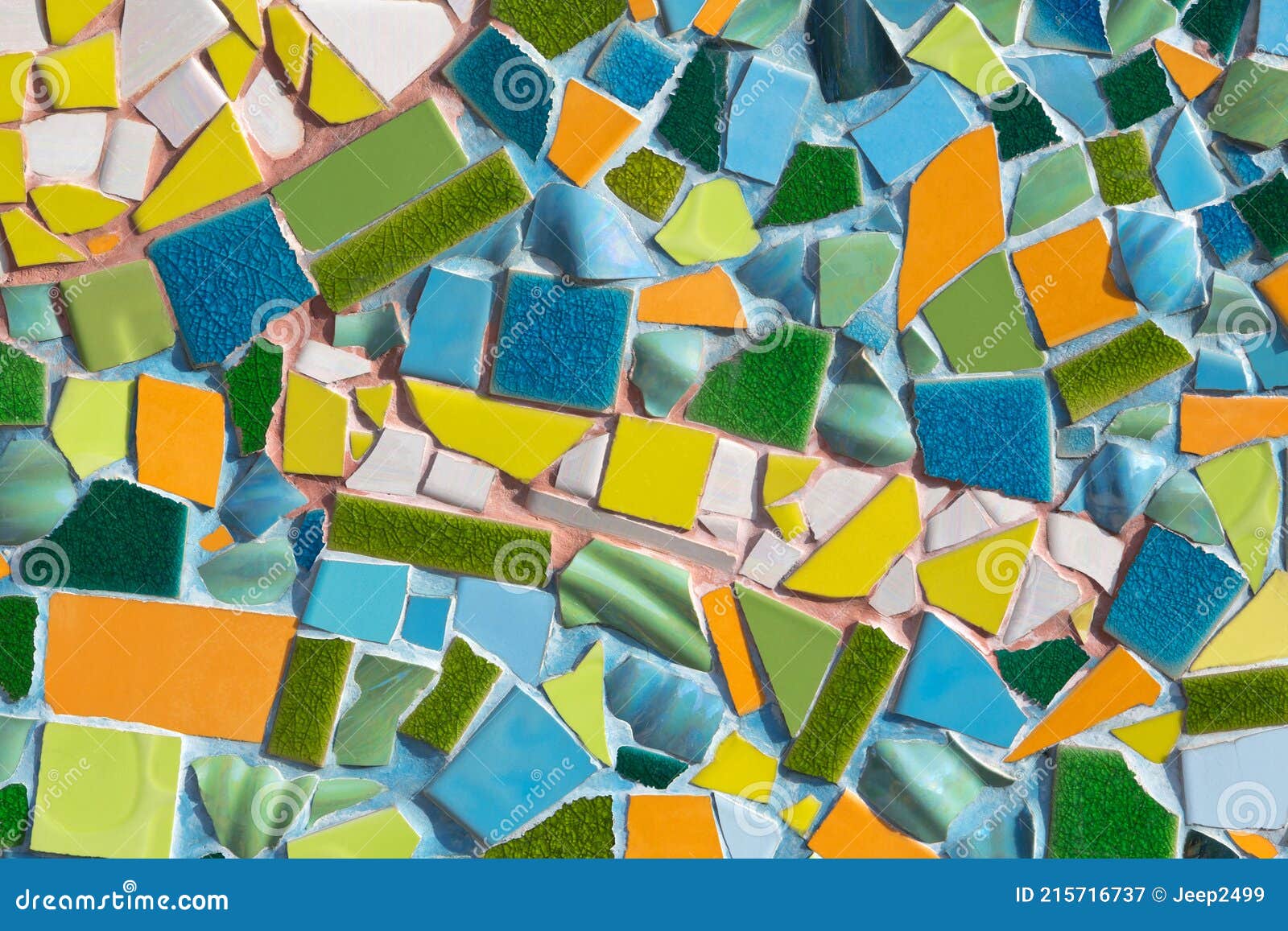 Decorative Patterns of Ceramic on the Wall. Stock Image - Image of ...