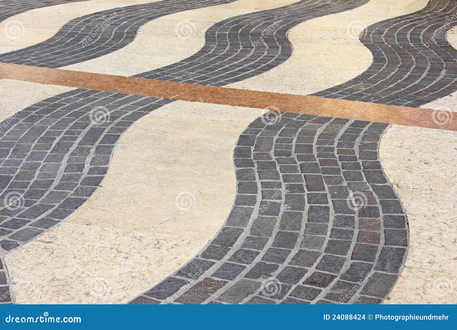 Decorative paving stones stock photo. Image of lines - 24088424