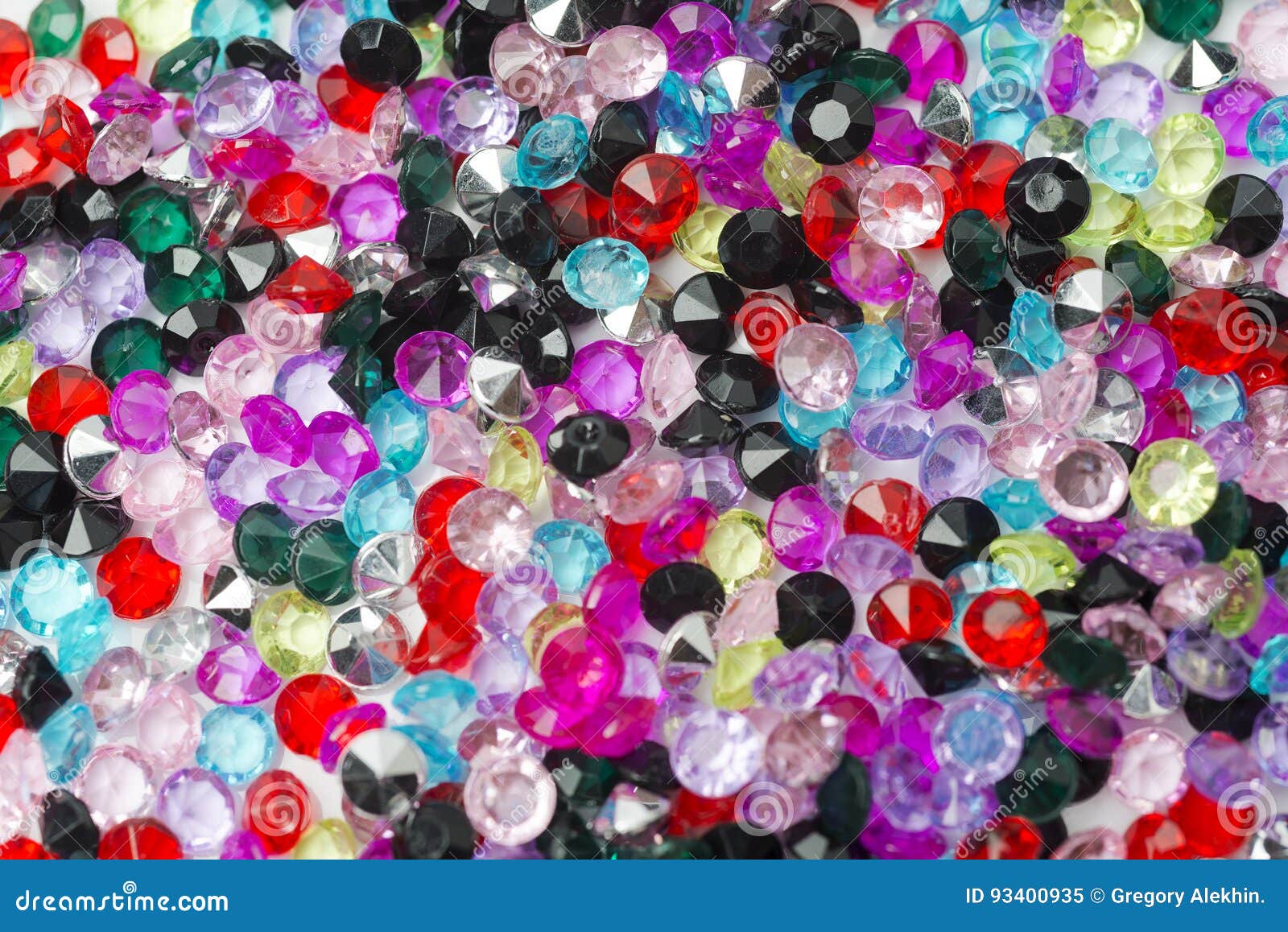 Decorative Pebbles of Different Colors As a Texture. Stock Image ...