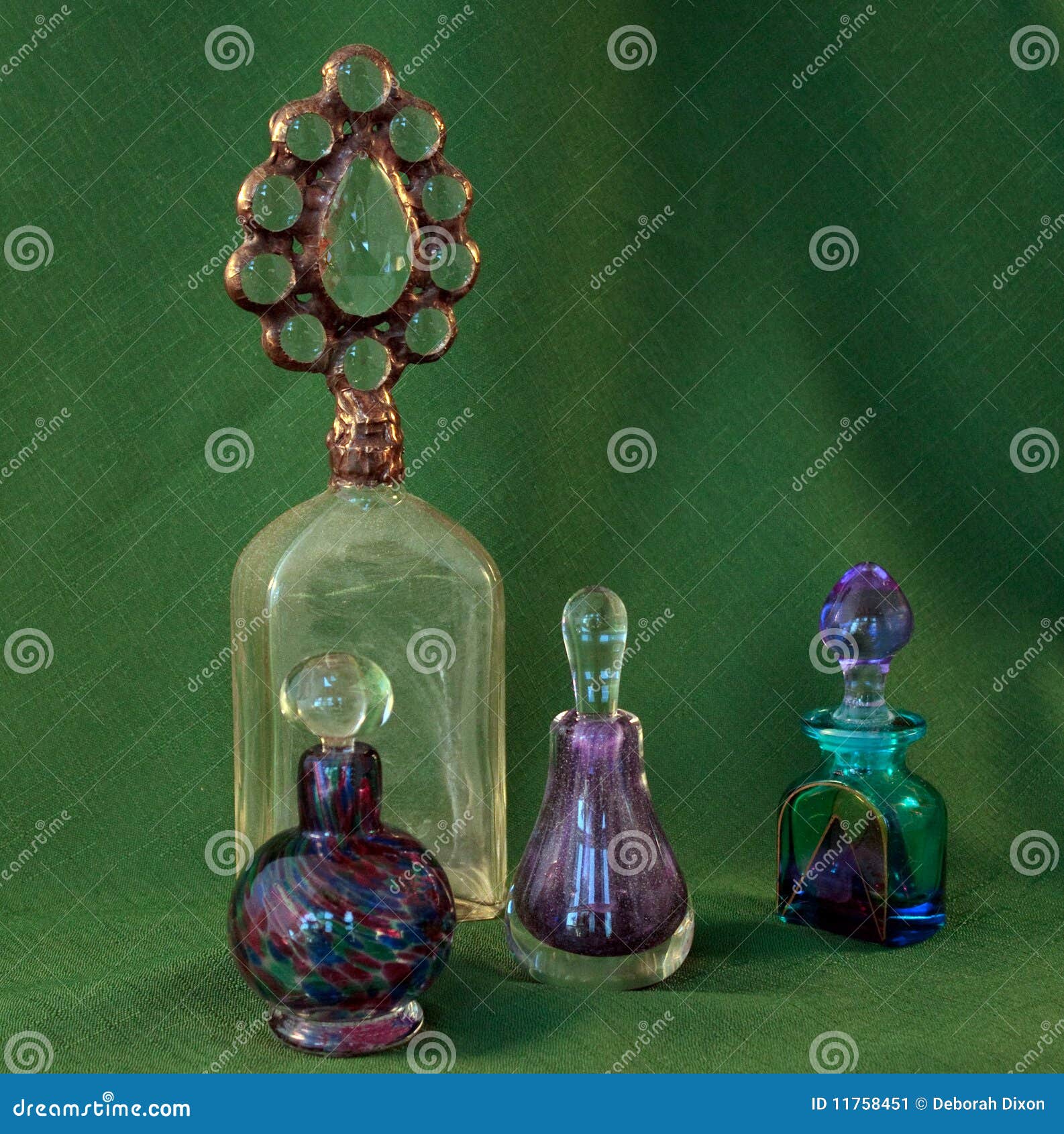 Decorative Perfume Bottles stock image. Image of elegance - 11758451