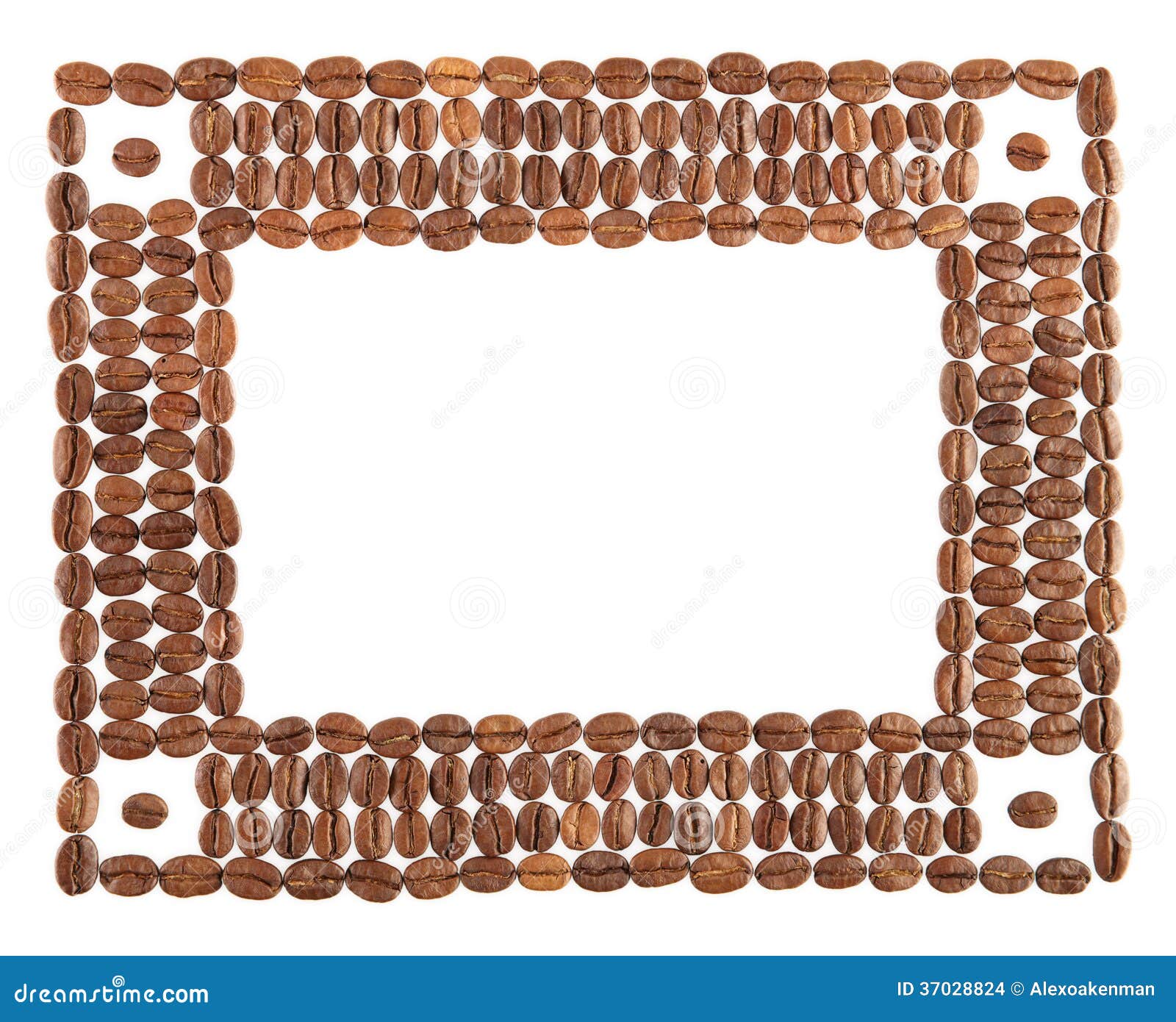 Decorative Photoframe with Coffee. Stock Photo - Image of bean, coffee ...