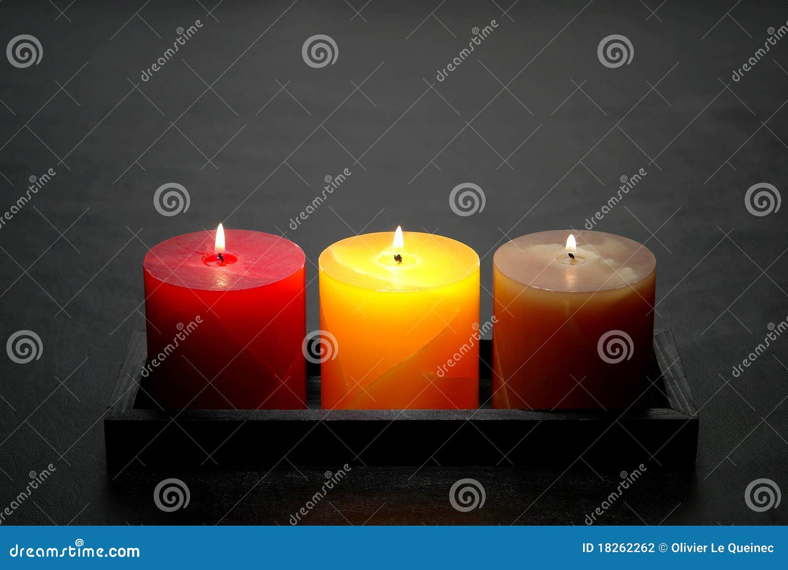 Decorative Pillar Candles Burning Stock Photo - Image of sophisticated ...