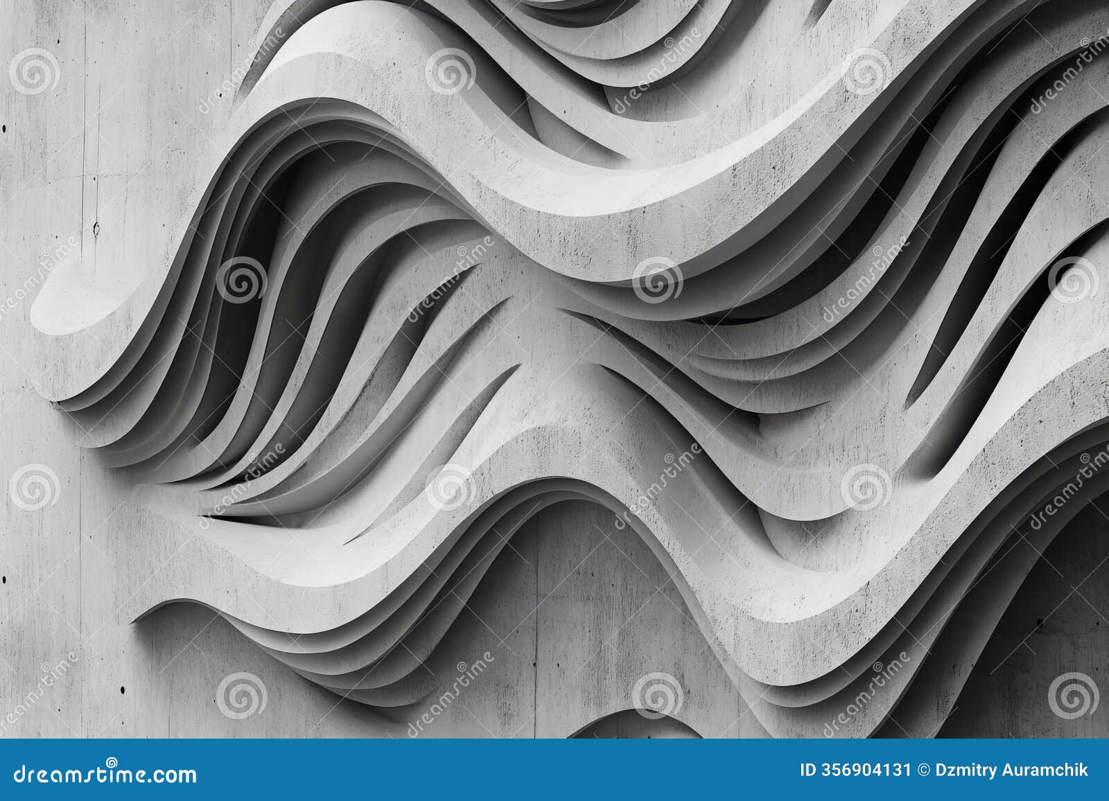 A Decorative Plaster Design with an Embossed Black Structure Stock ...