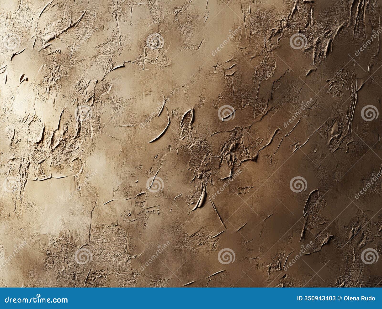 Decorative Plaster Effect Creating a Textured Background Stock ...