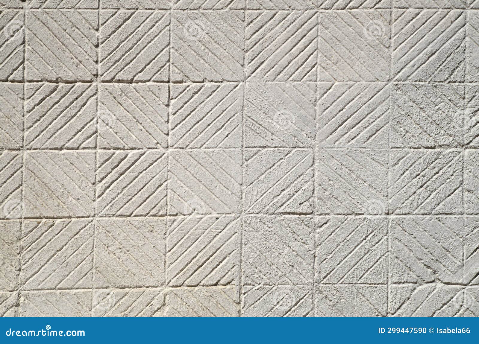 Decorative Plaster with Relief Lines and Squares Stock Photo - Image of ...