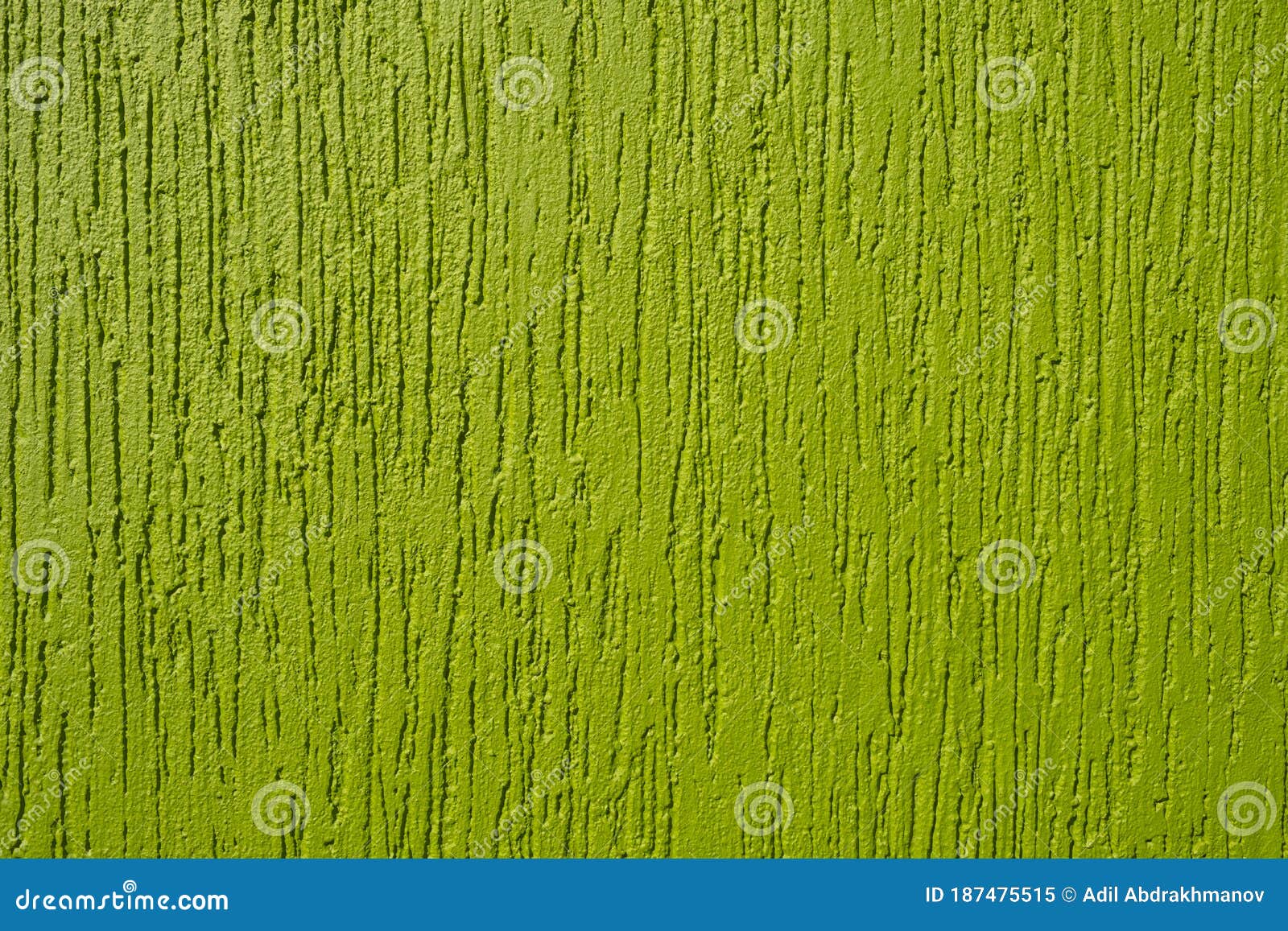 Decorative Plaster Texture Background Painted in Green. Stock Image ...