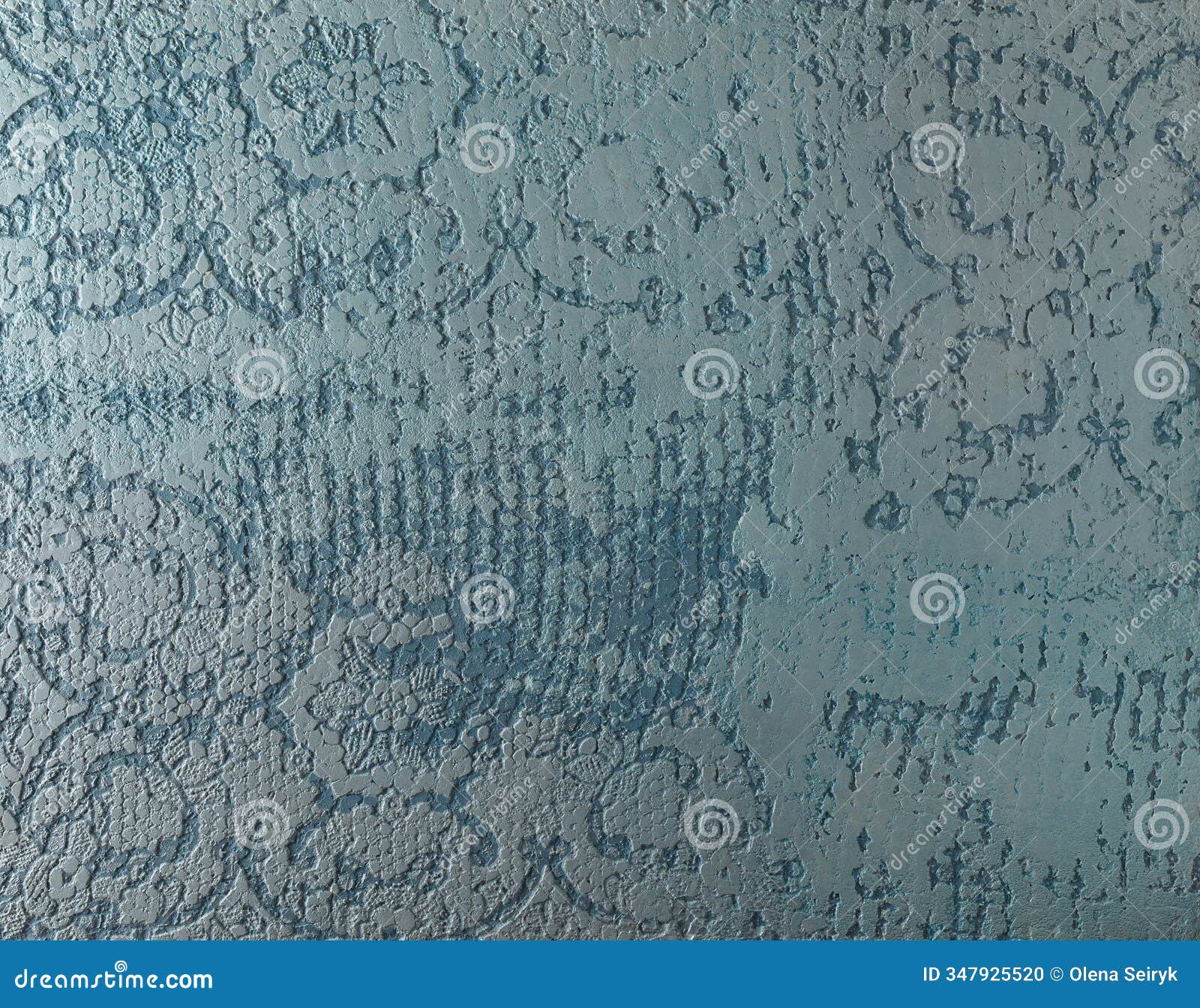 Decorative Plaster Texture, Ornamental Parget Background with Stencil ...