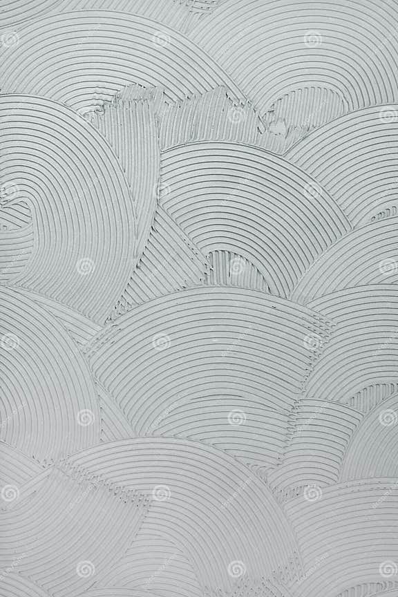 Decorative Plaster Wall Finish Texture Stock Image - Image of circle ...