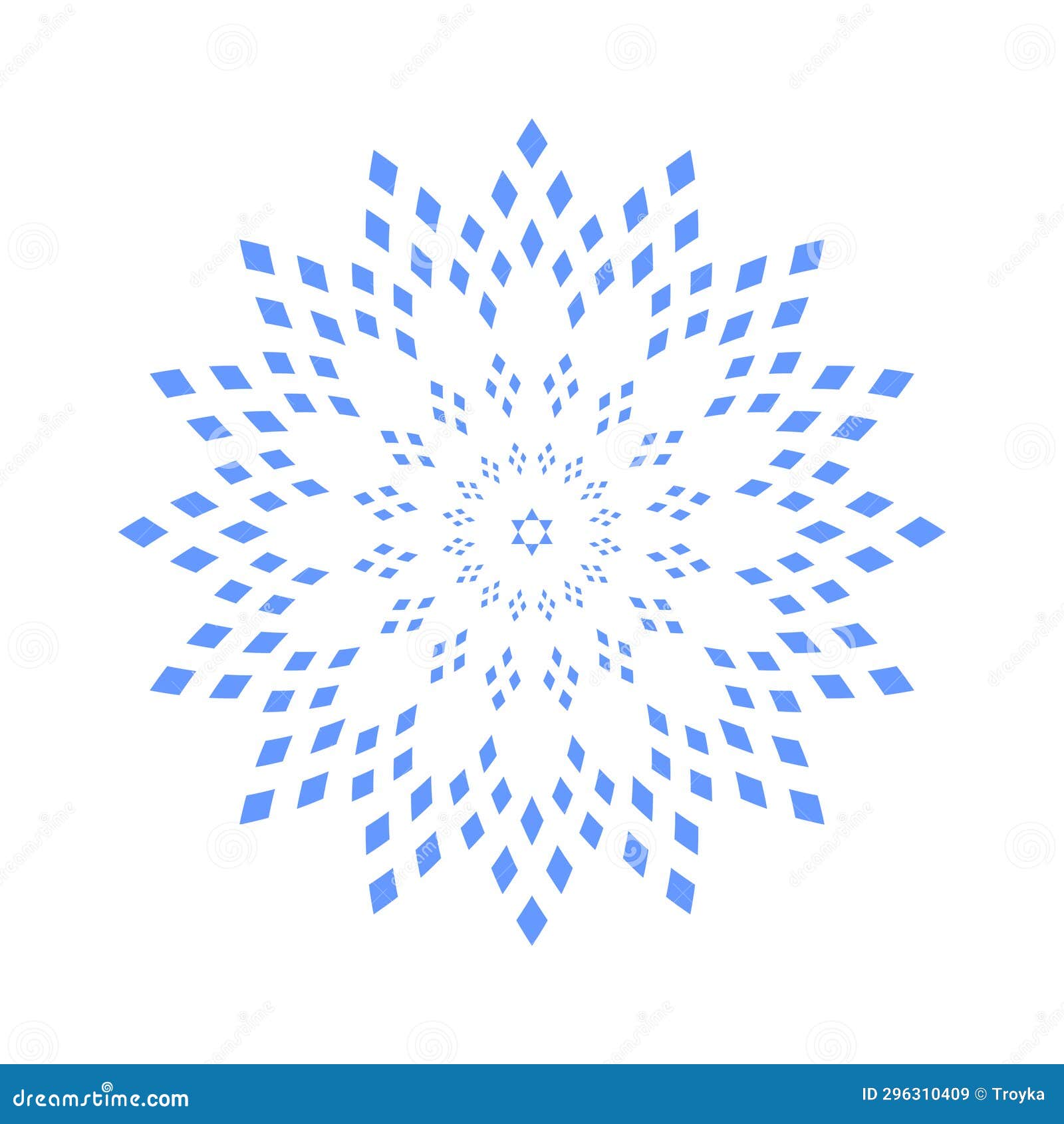 Decorative Radial Fan Pattern Cartoon Vector | CartoonDealer.com #115183769