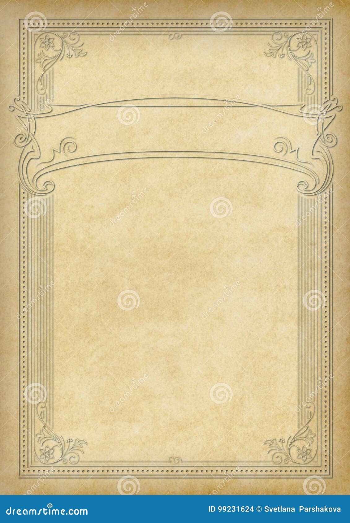 Piece Of Parchment Stock Photography | CartoonDealer.com #65738138