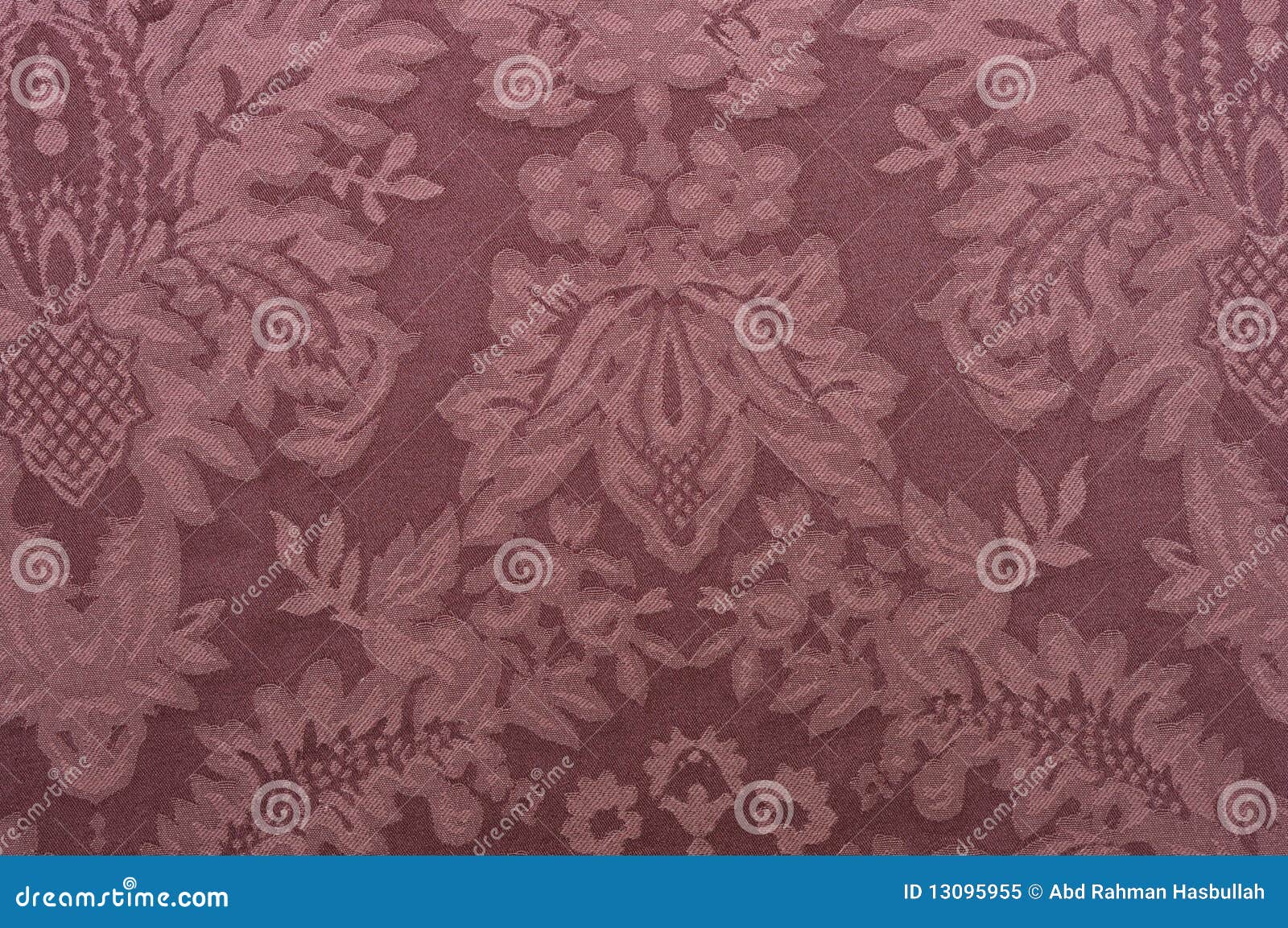 Decorative Red Fabric Pattern Stock Image - Image of emboss, artistic ...