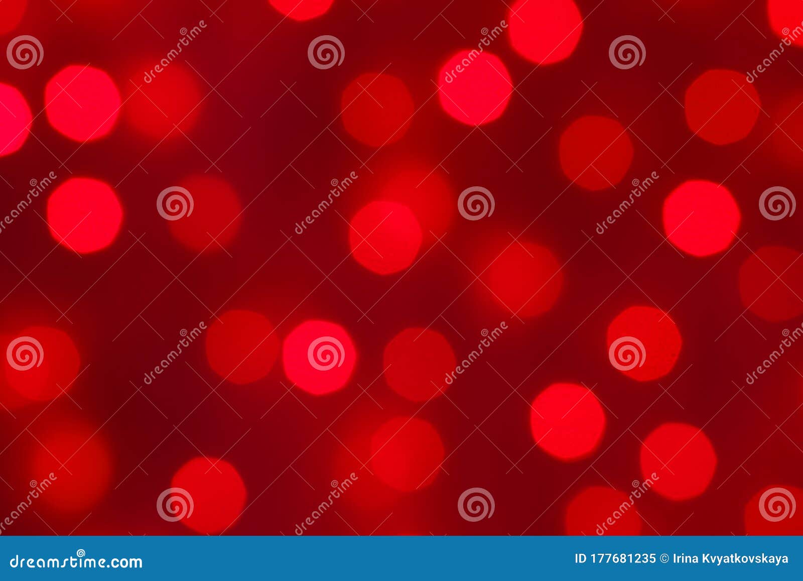 Decorative Red LED Lights on Wires - Defocused Gradient Background ...