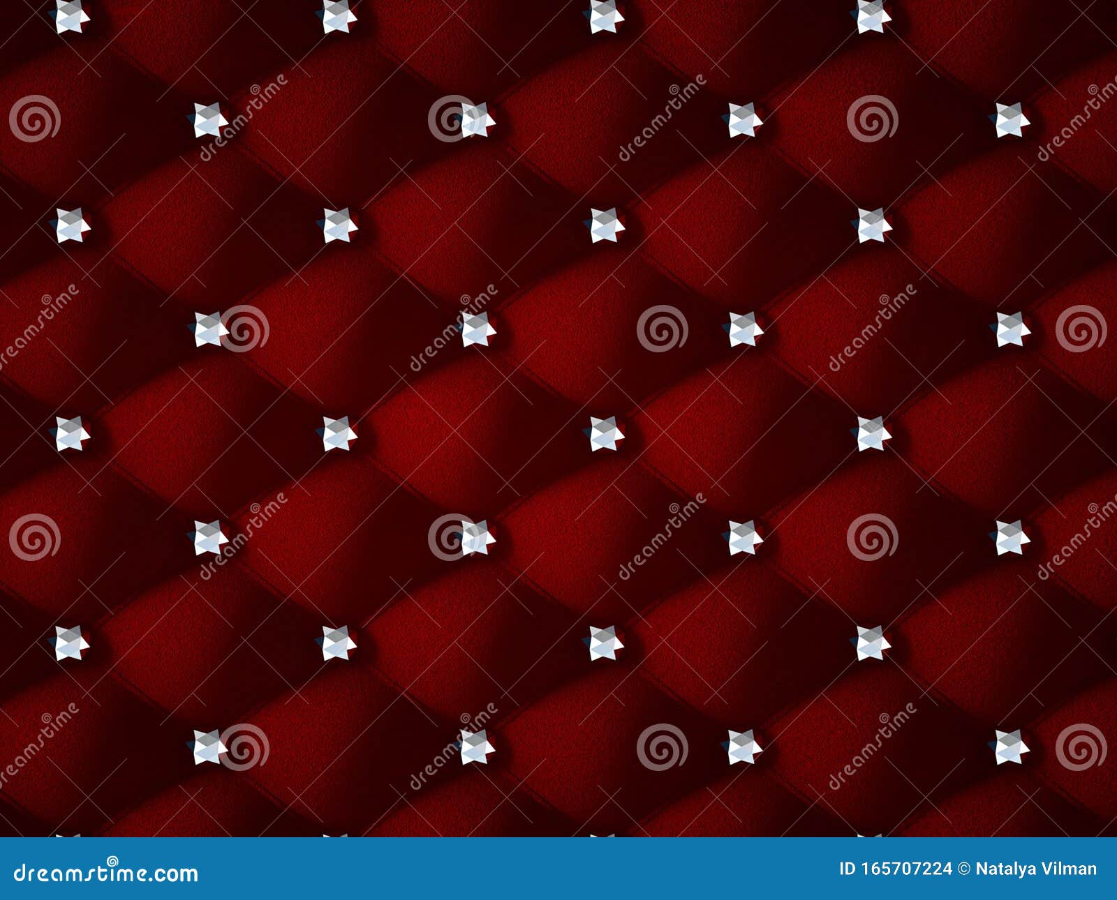 Decorative Red Velvet Panel. Abstract Background for Design Stock Photo ...