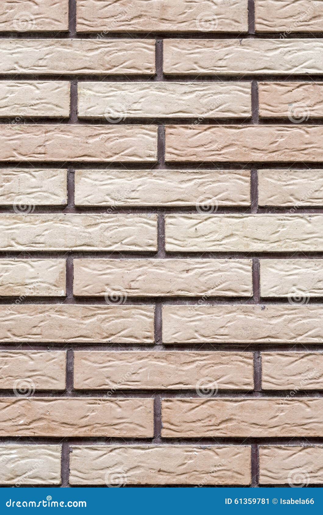 Decorative Relief Cladding Slabs Imitating Bricks on Wall Stock Image ...