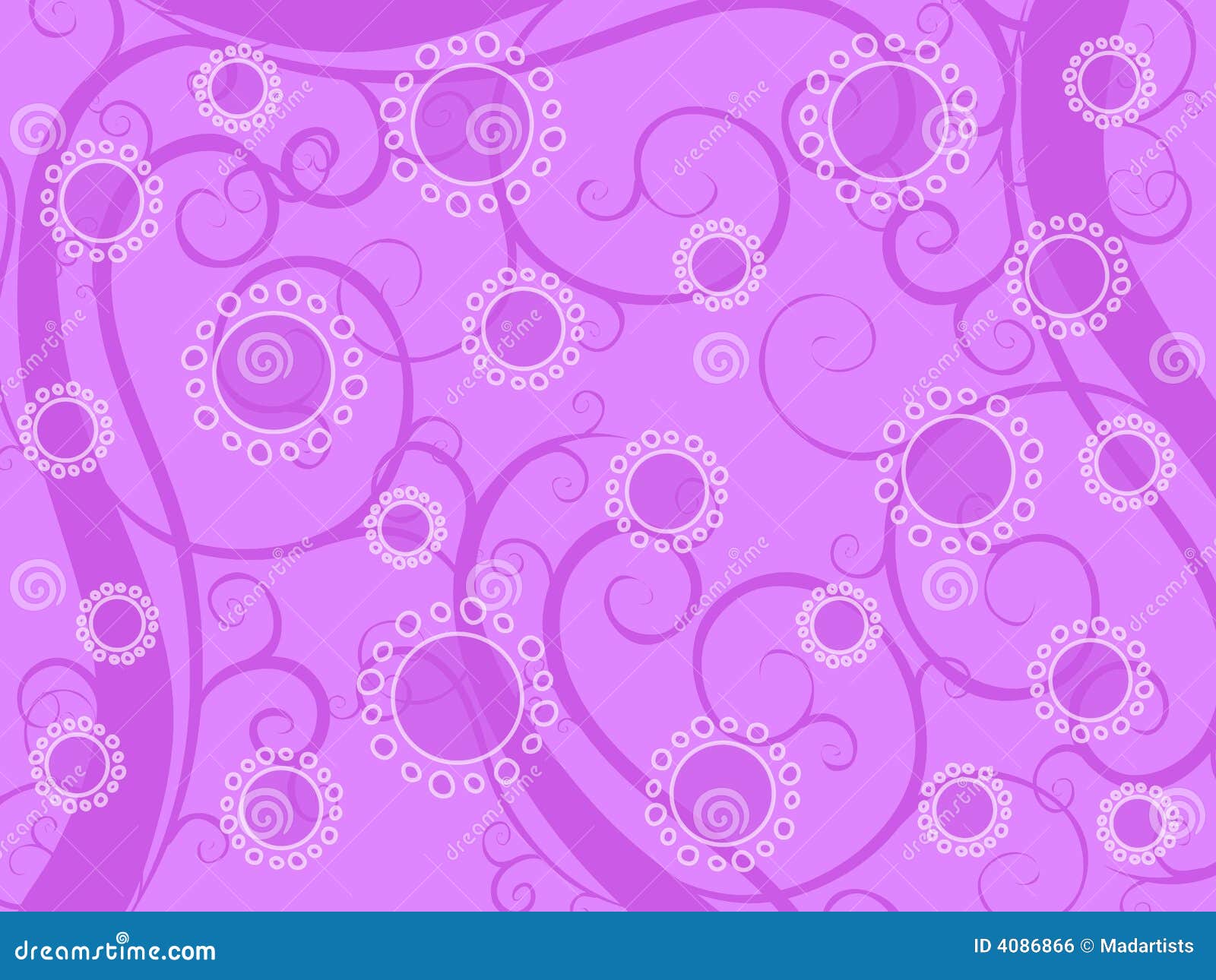 Decorative Retro Purple Background Stock Illustration - Illustration of ...