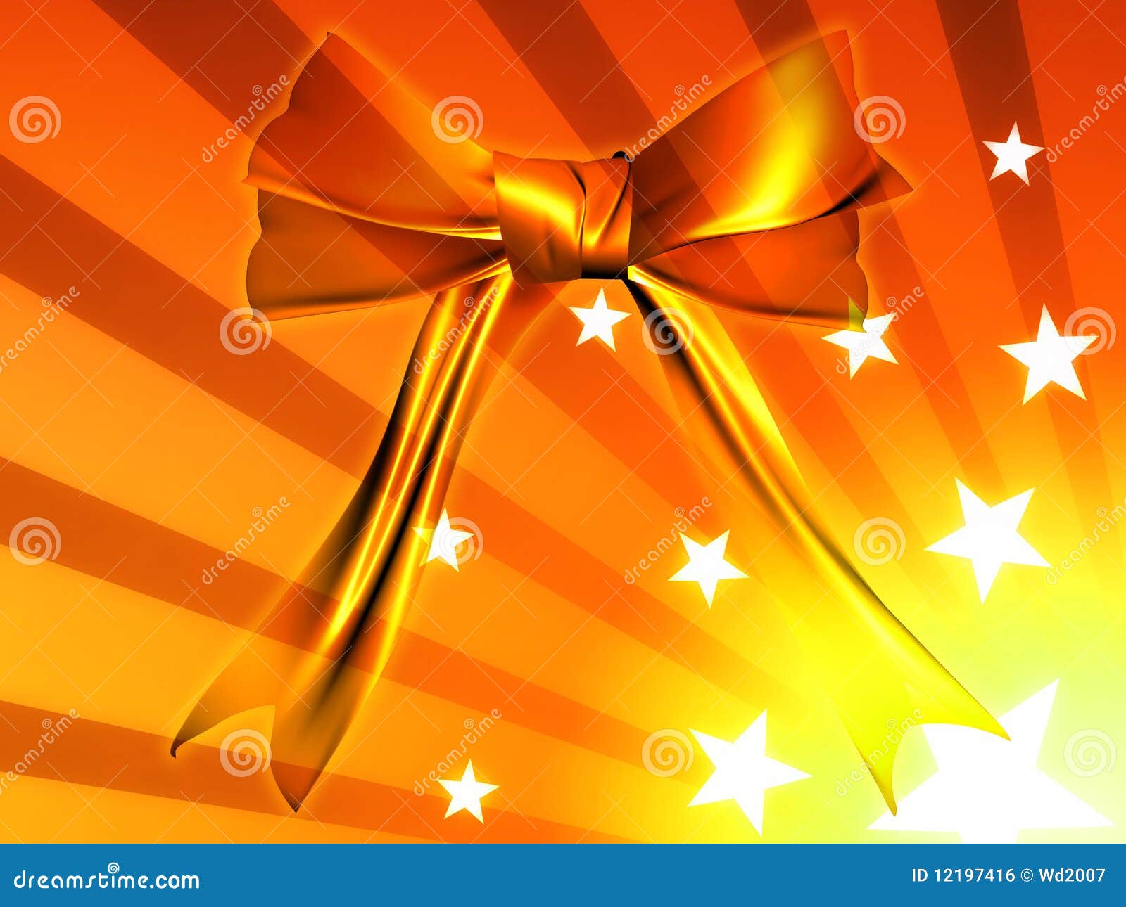 Decorative Ribbon Abstract Background Stock Illustration - Illustration ...