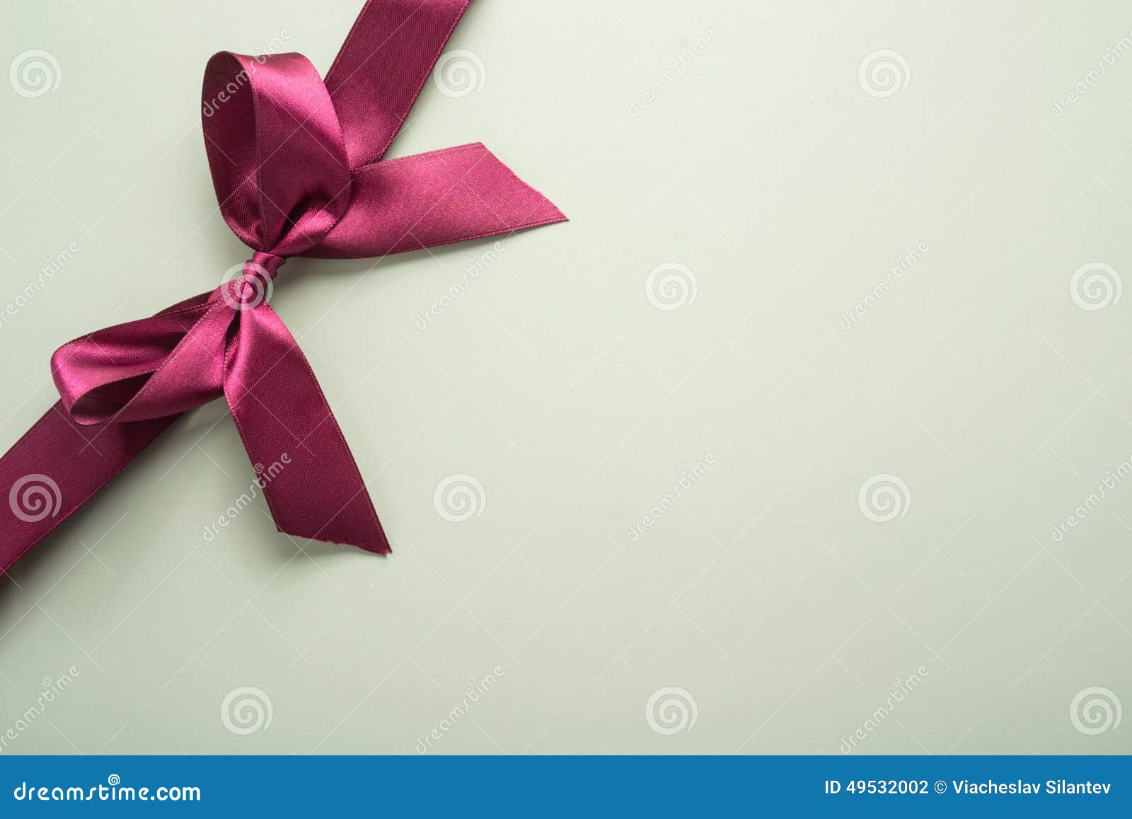 Decorative ribbon and bow stock photo. Image of bright - 49532002