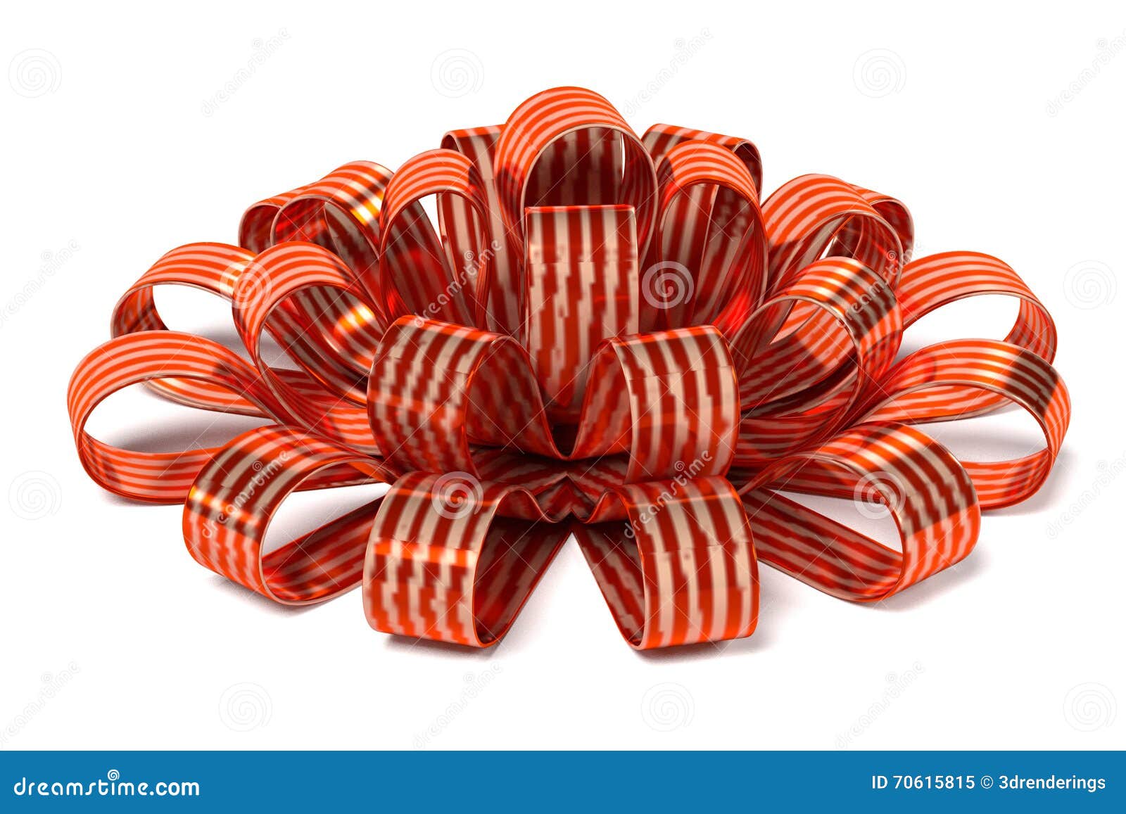 Decorative ribbon stock illustration. Illustration of decorative - 70615815
