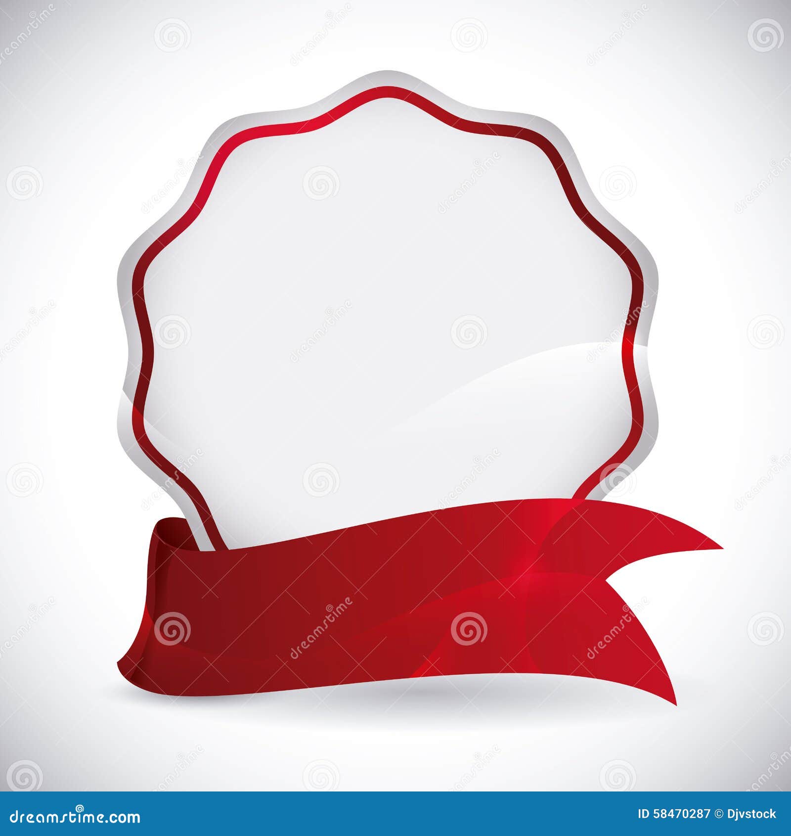 Decorative ribbon design. stock vector. Illustration of celebration ...