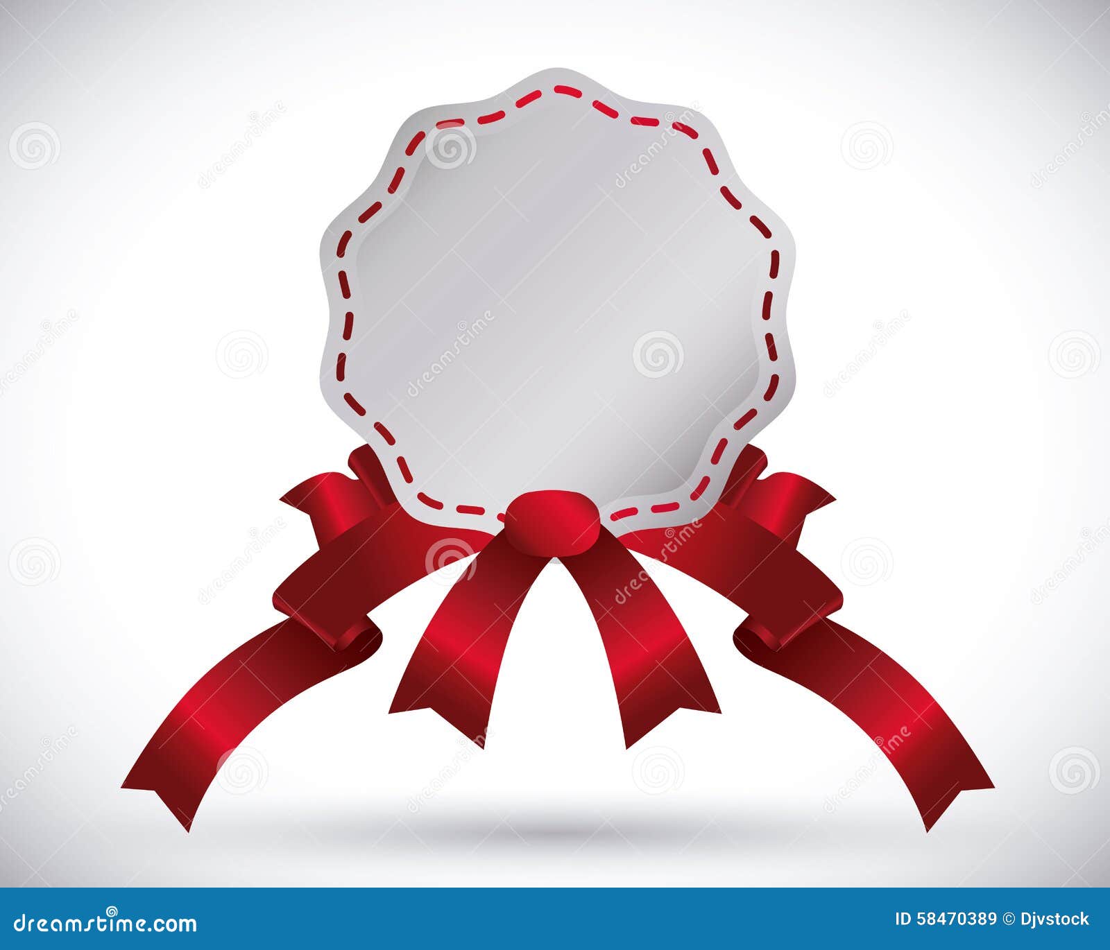 Decorative ribbon design. stock vector. Illustration of celebration ...