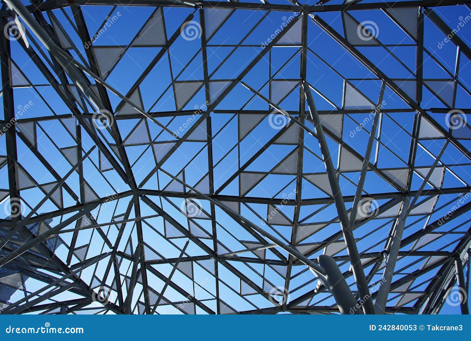 Plaza Roof stock image. Image of view, triangle, outdoor - 242840053