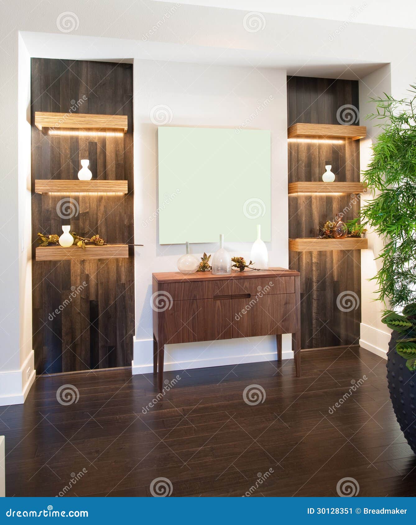 Inset Room in New Home stock image. Image of construction - 30128351