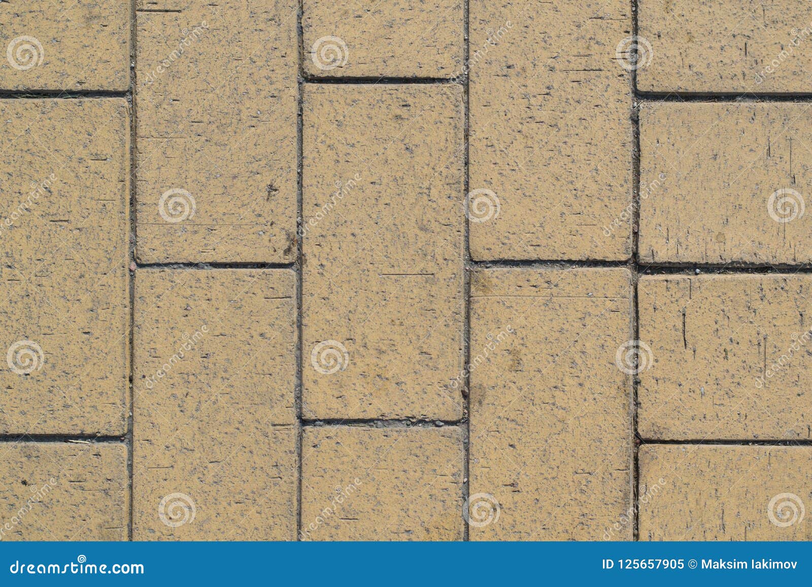 New Yellow Paving Slabs Royalty-Free Stock Photography | CartoonDealer ...