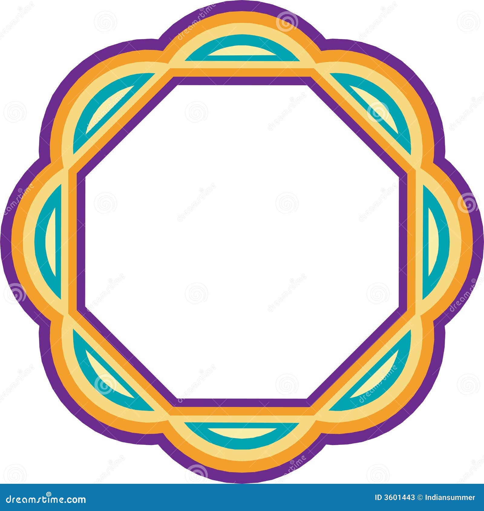 Decorative Round Frame Stock Photos - Image: 3601443