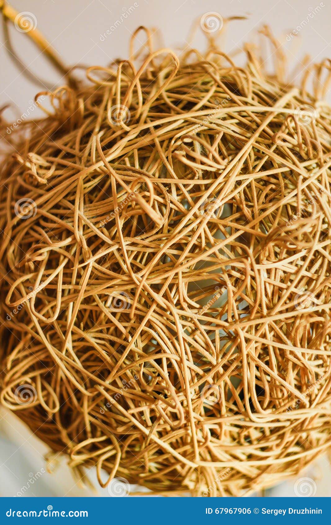 Decorative round straw stock photo. Image of wicker, agriculture - 67967906