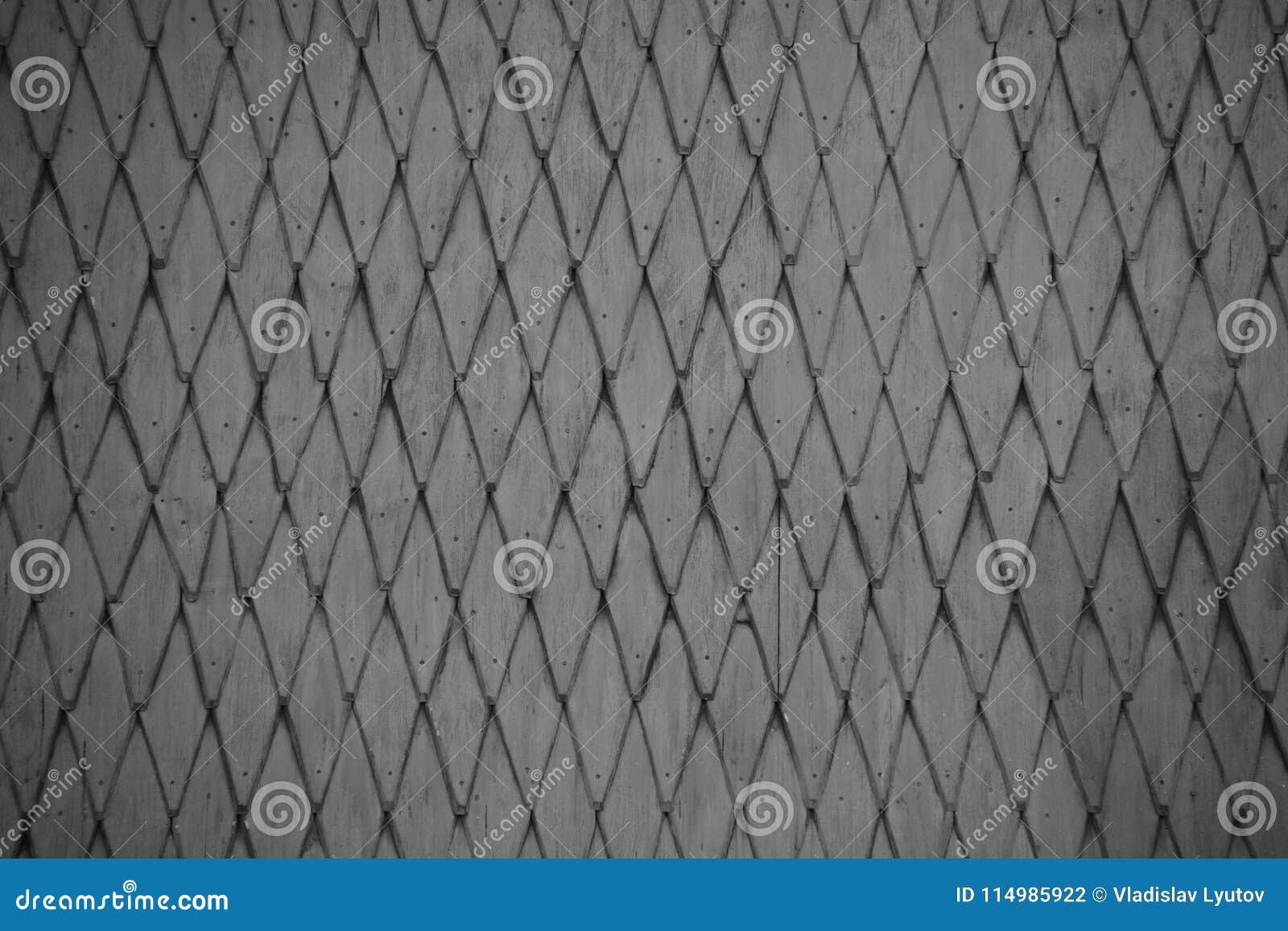 Decorative Rustic Rhombus Tiles - Wooden Texture. Stock Photo - Image ...