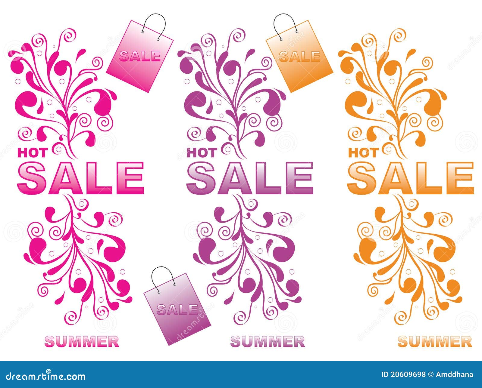 Decorative Sale stock vector. Illustration of placard - 20609698