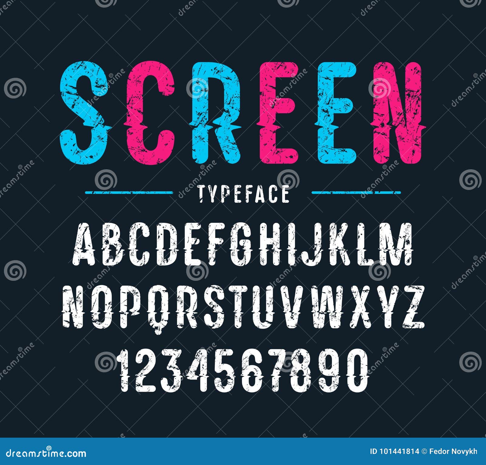 Decorative Sanserif Font with Rounded Corners Stock Vector ... Decorative Sanserif Font with Rounded Corners Stock Vector ...