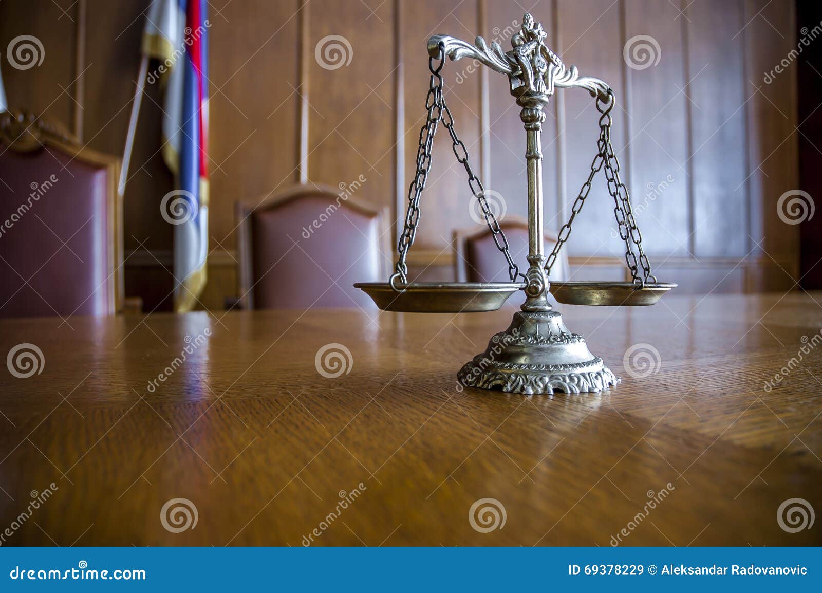 Decorative Scales of Justice Stock Image - Image of judge, punishment ...