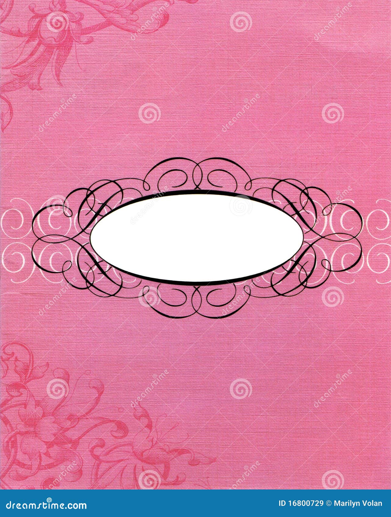 Decorative Scroll on Paper stock illustration. Illustration of colour ...