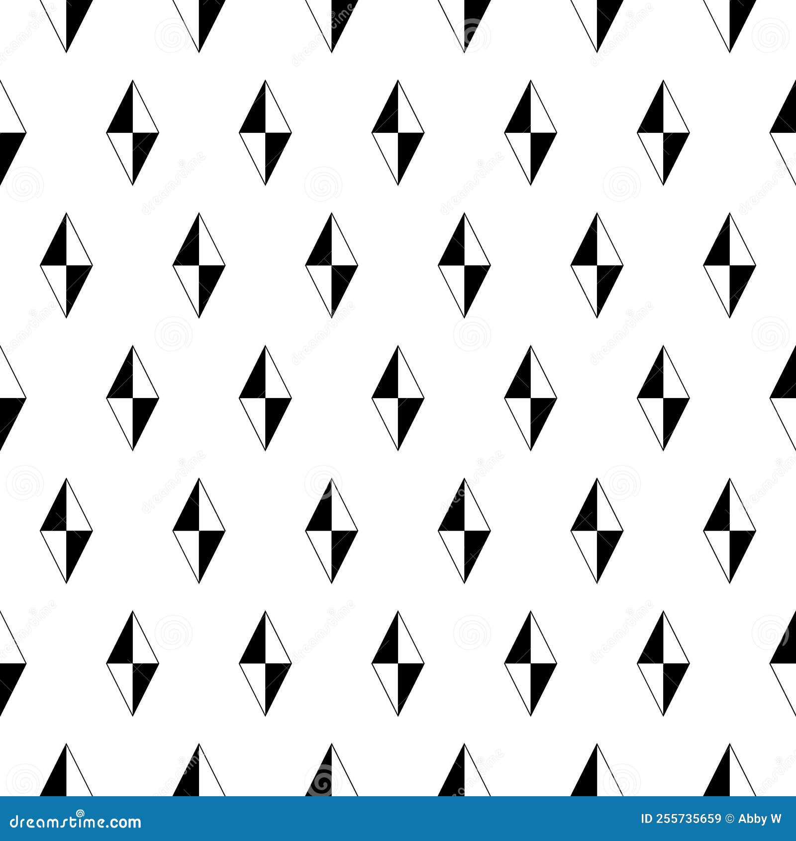 Decorative Seamless Abstract Texture Pattern for Fabric in Black and ...