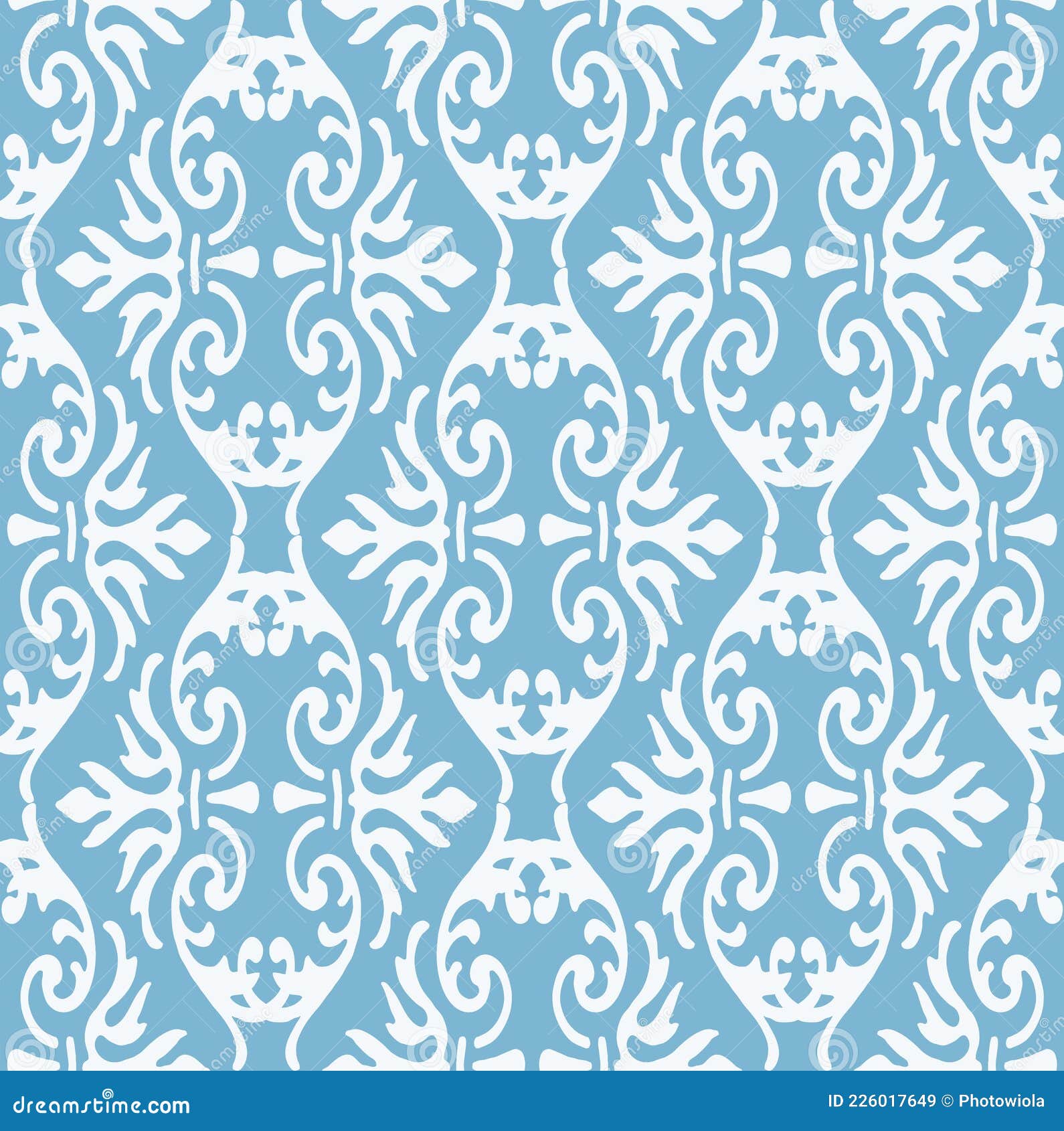 Decorative Seamless Pattern. Material Design for Dresses, Wallpapers ...