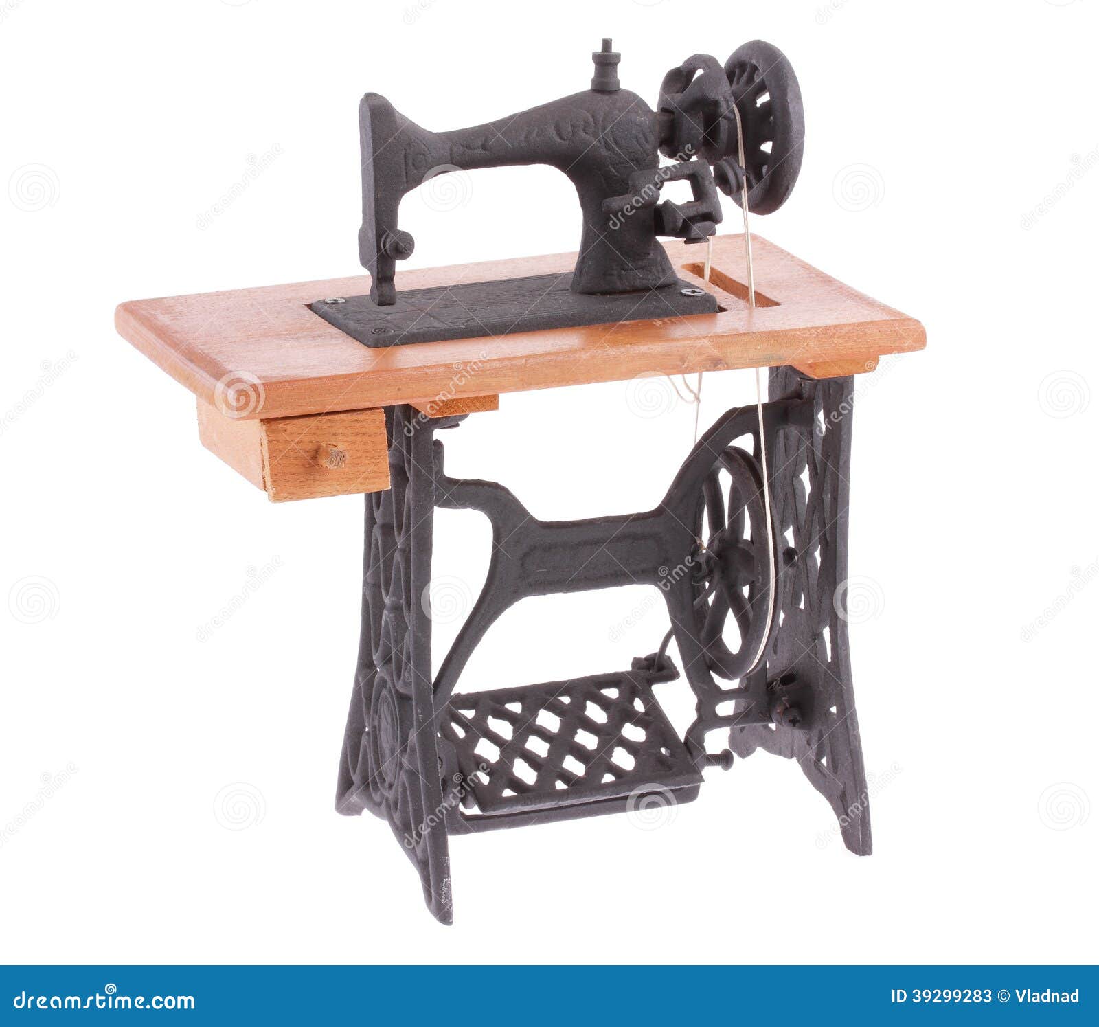 The Decorative Sewing Machine Stock Image - Image of backgrounds ...