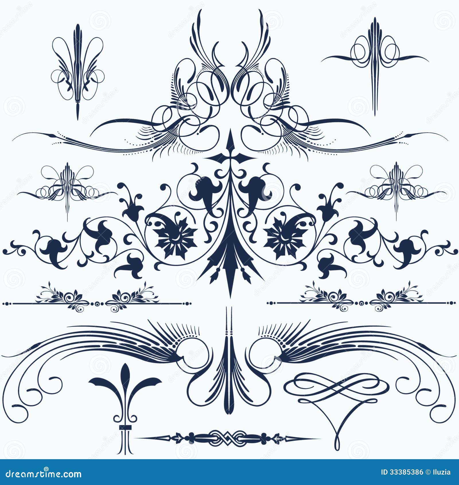Decorative shape stock illustration. Illustration of design - 33385386