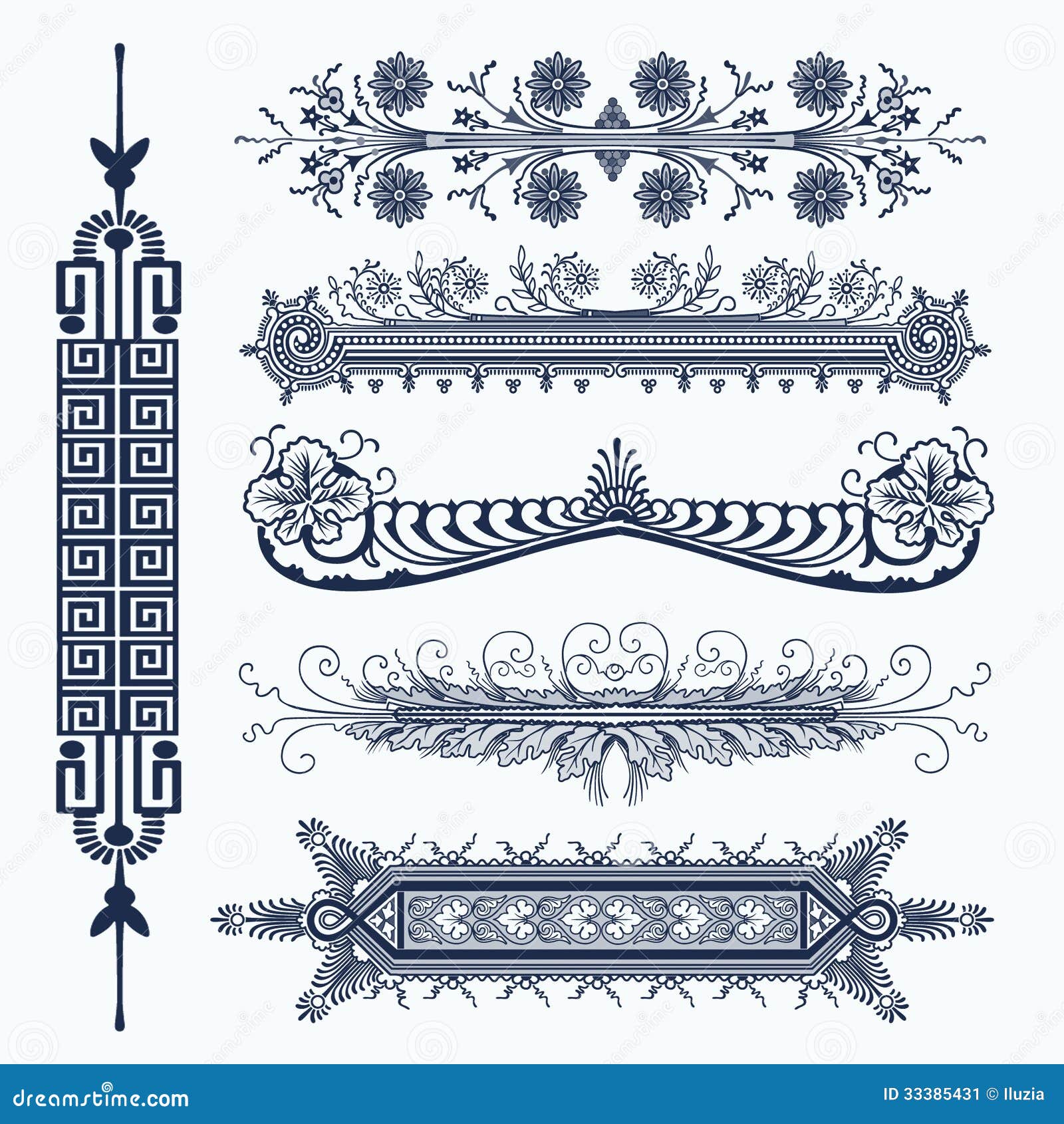 Decorative shape stock illustration. Illustration of black - 33385431