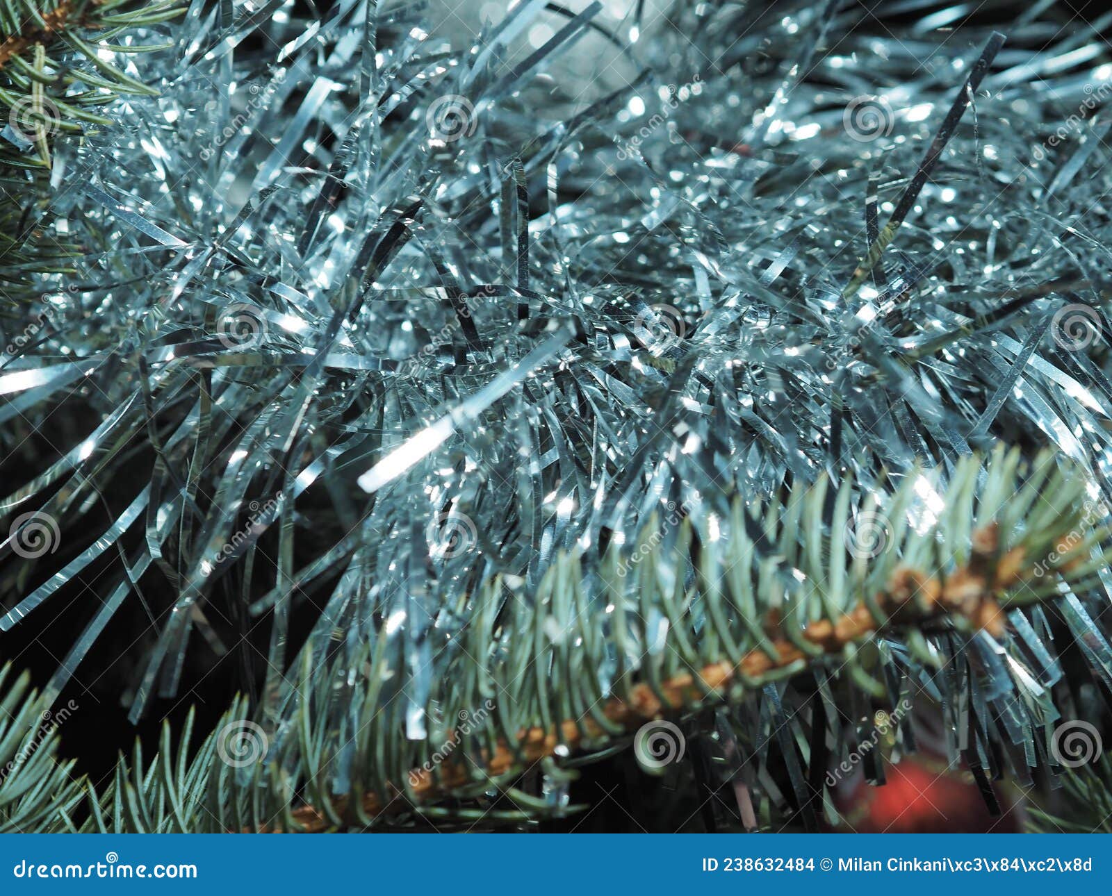 Decorative silver chain stock photo. Image of beautiful - 238632484