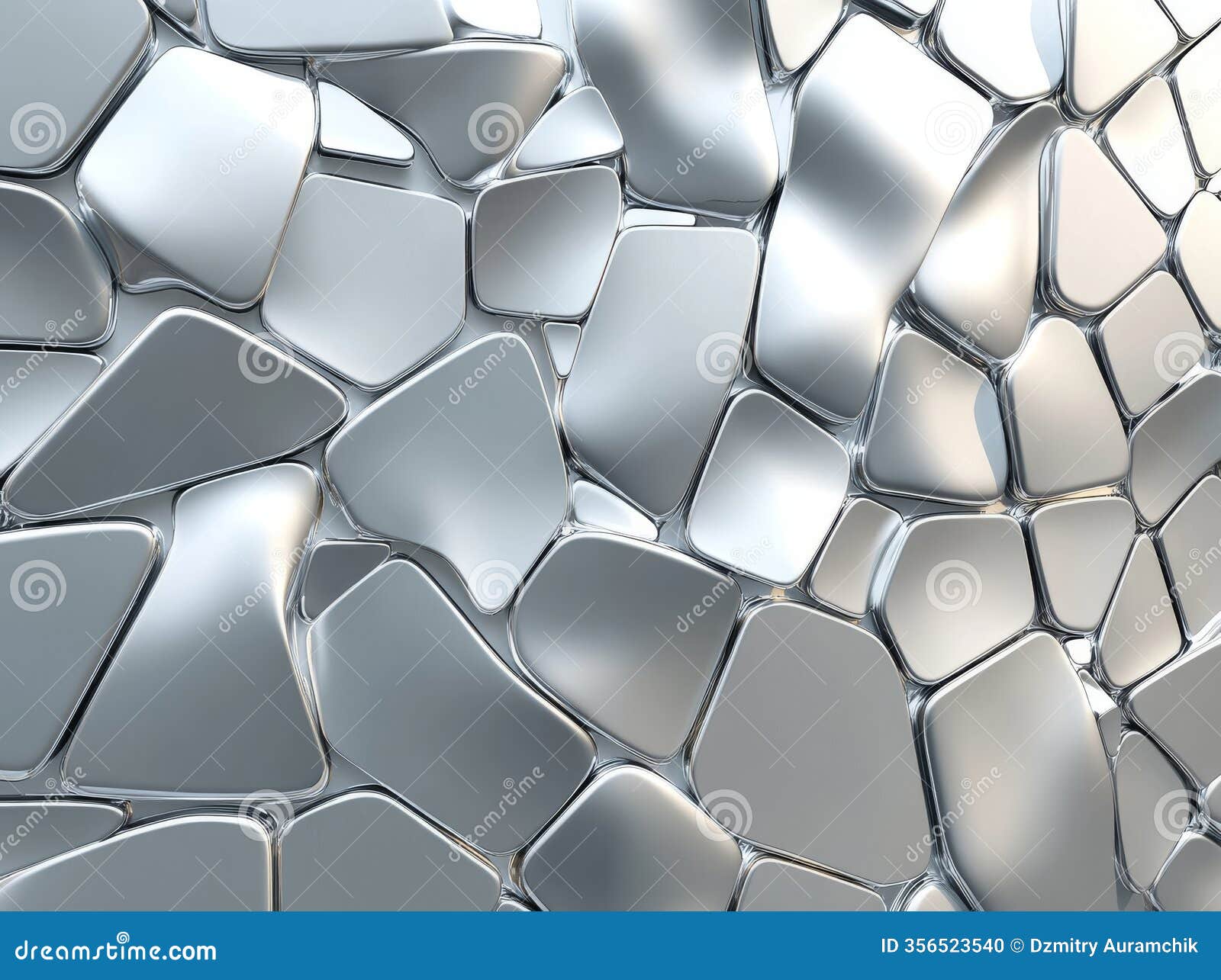 A Decorative Silver Wall Panel with a Distinctive 3D Geometric Pattern ...