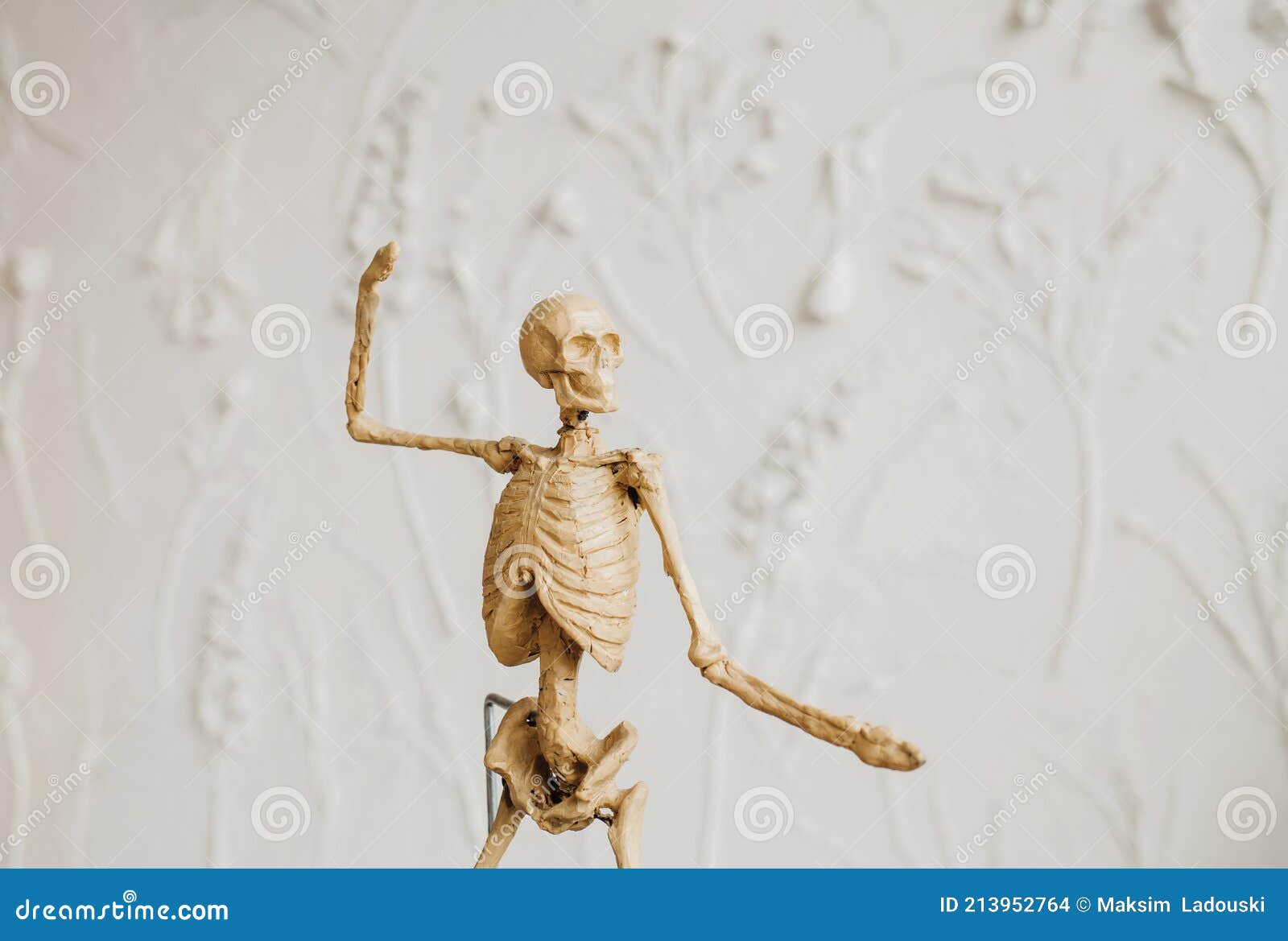 Decorative skeleton figure stock photo. Image of figure - 213952764