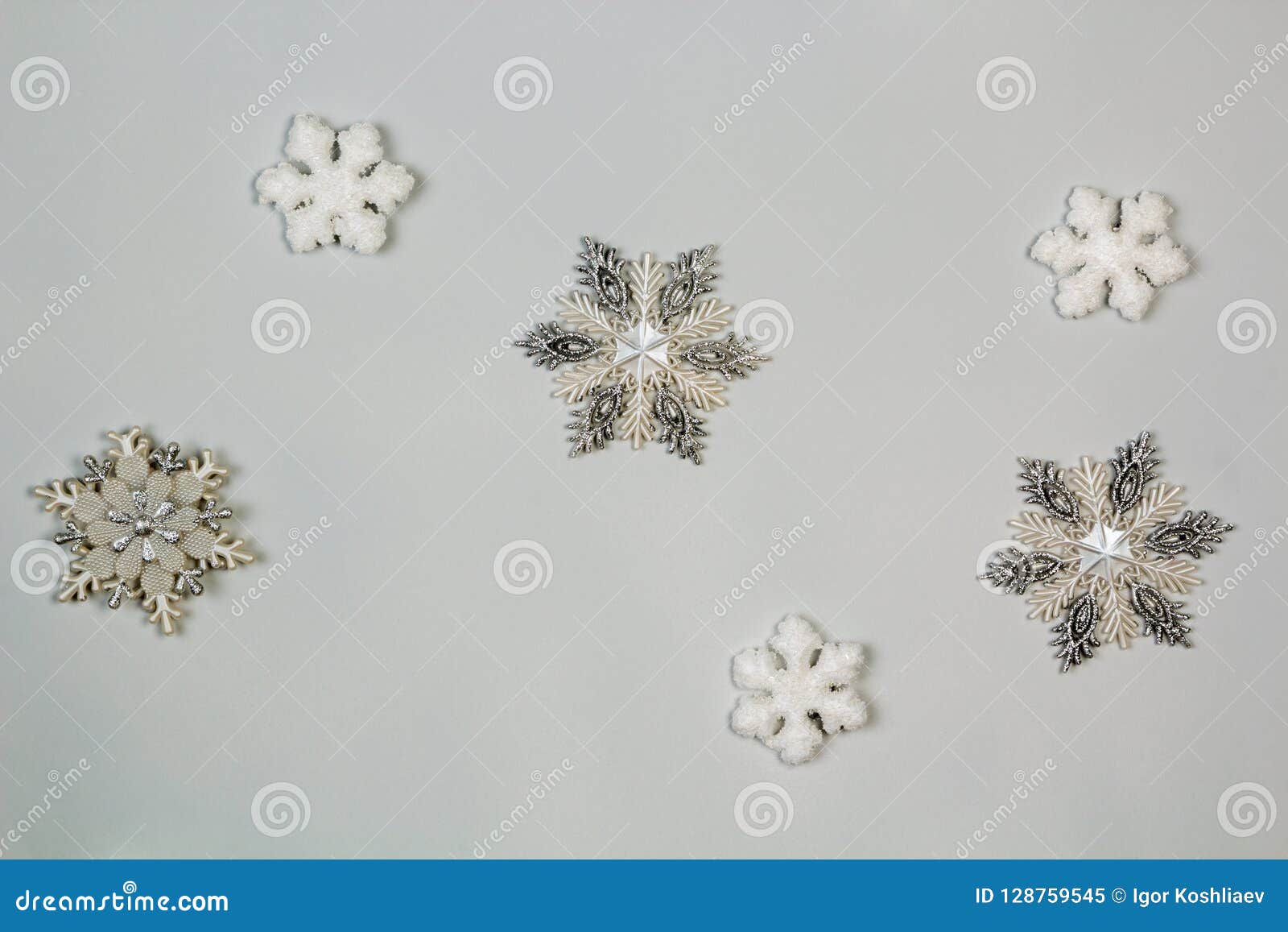 Decorative Snowflake on the Wall Stock Image - Image of space, winter ...