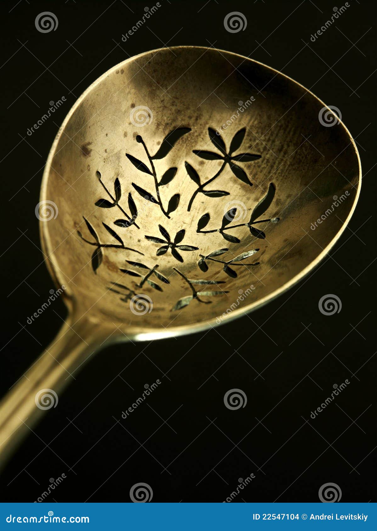 Decorative spoon stock photo. Image of design, iron, handsome - 22547104