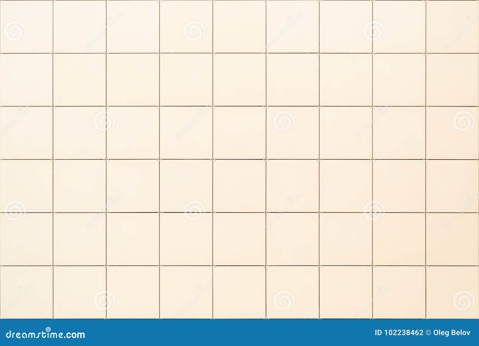 Decorative Square Beige Tile on the Facade of the Building As a ...