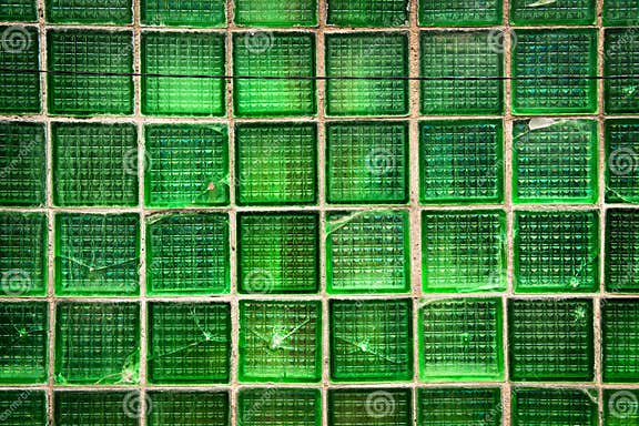 Decorative Green Glass Blocks Stock Image - Image of graphic, blocks ...
