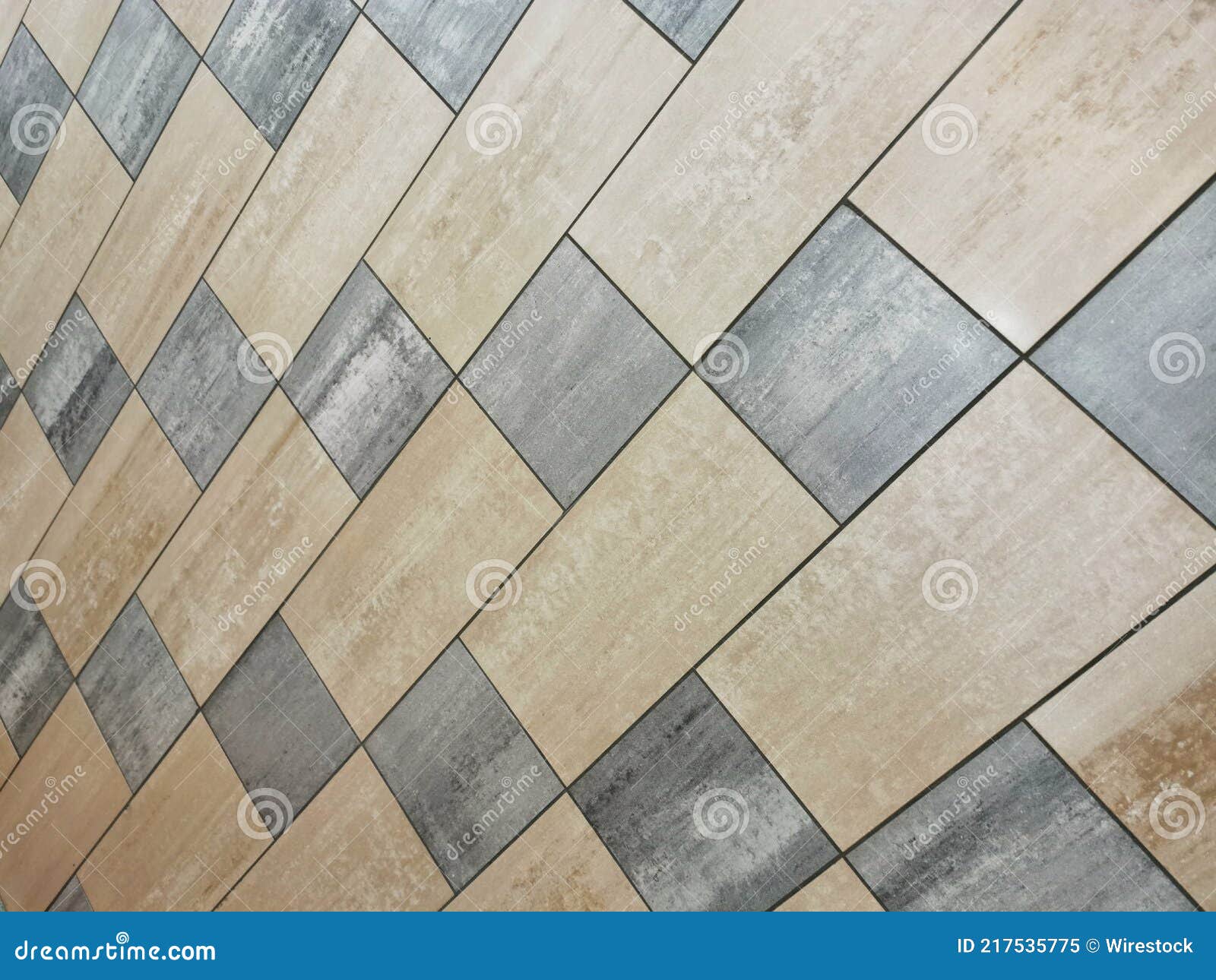 Decorative Square and Rectangular Floor Tiles Stock Image - Image of ...
