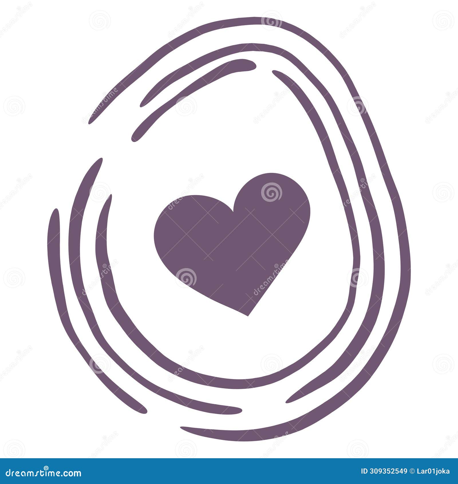 Decorative Stamp Sketch Icon Hand Draw Vector Stock Vector ...